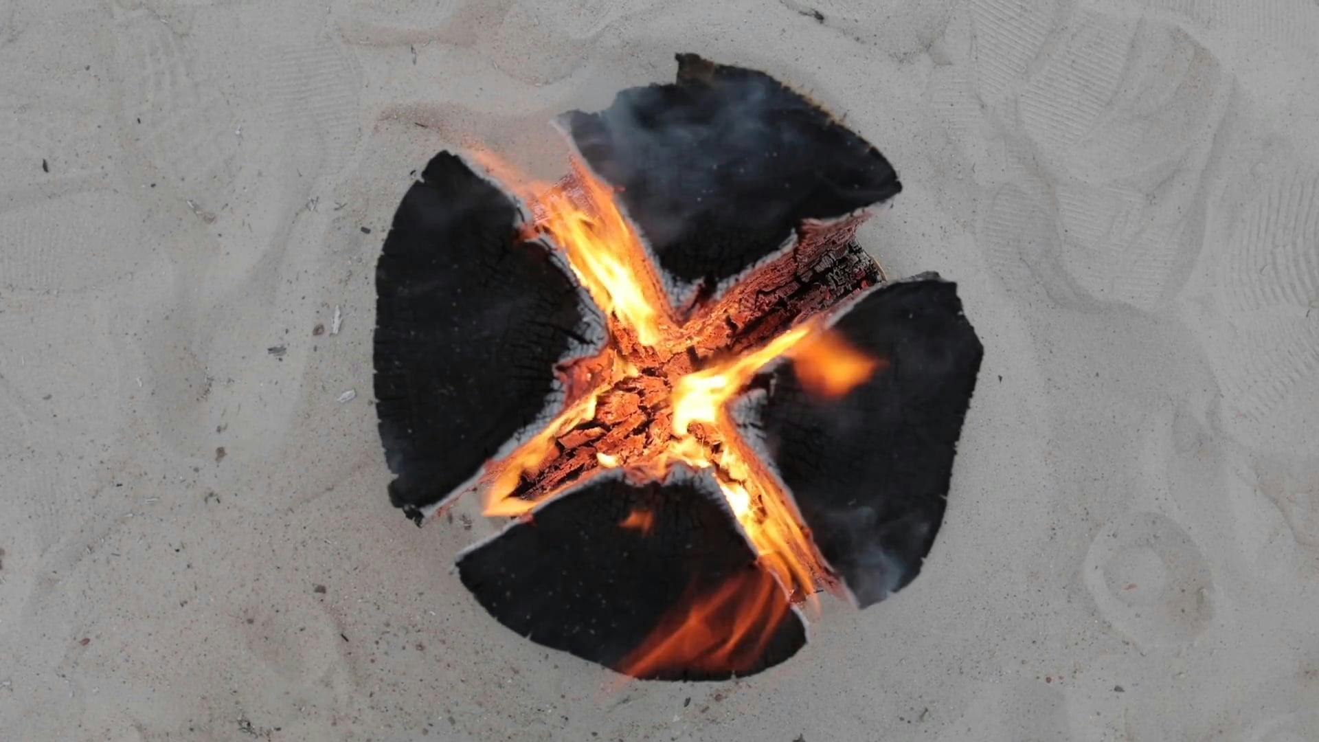 Video of a Burning Coal · Free Stock Video