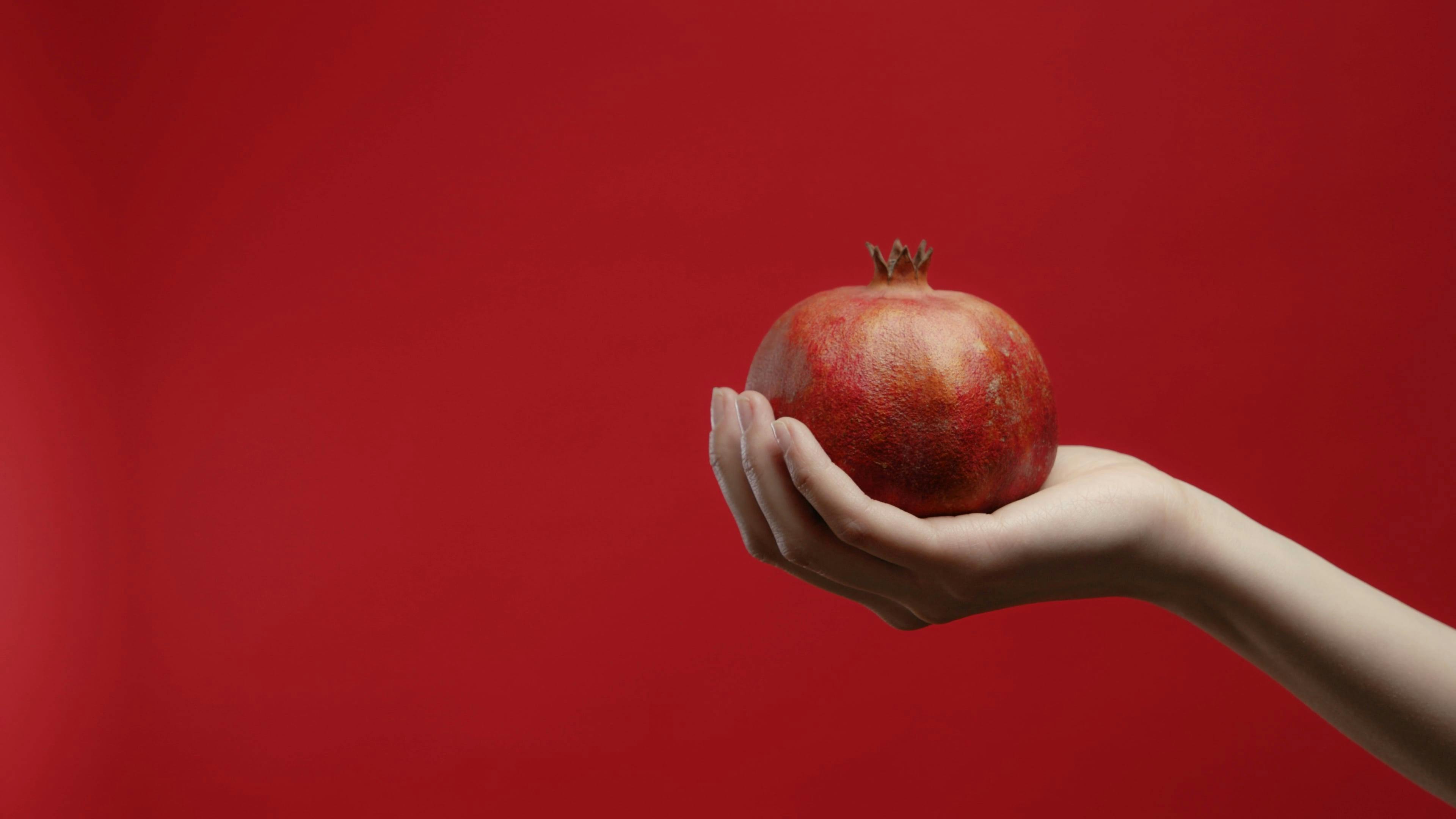 Taking a Apple on a Person's Hand Free Stock Video Footage, Royalty ...
