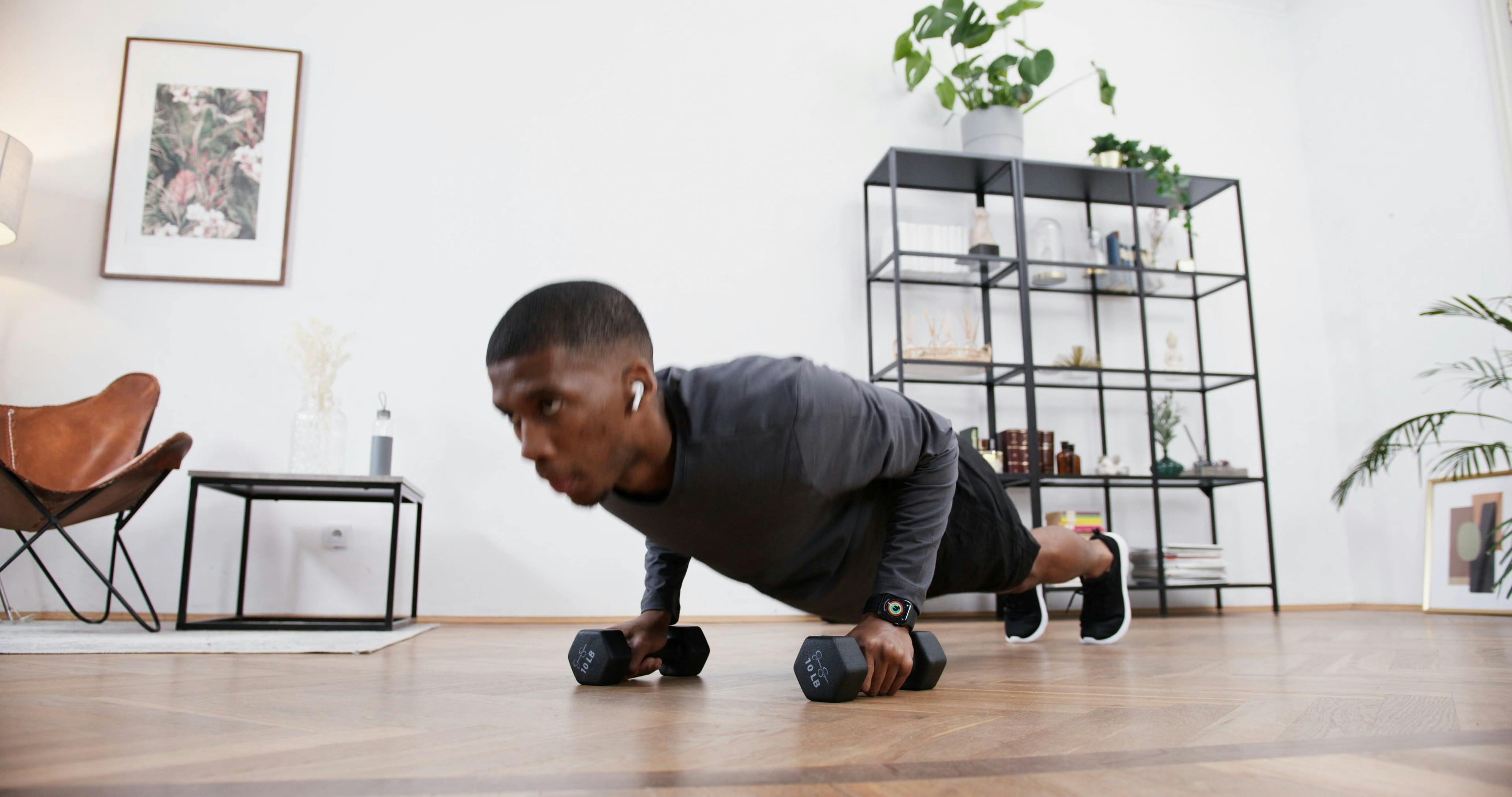 Man Doing Exercise · Free Stock Video