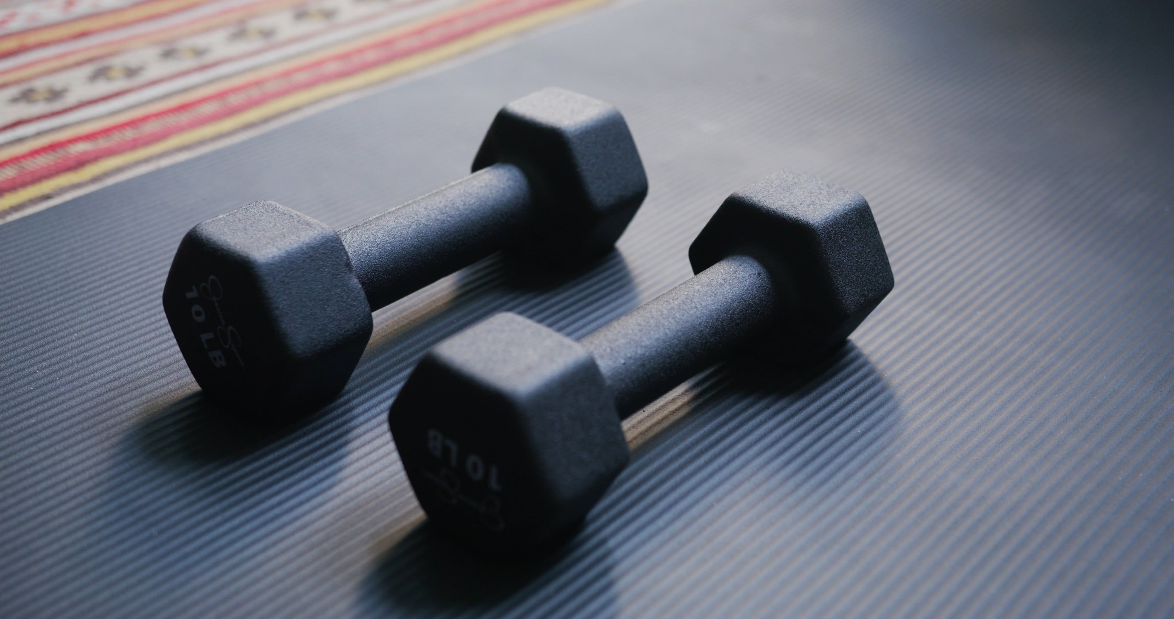 A Person using Dumbells · Free Stock Video