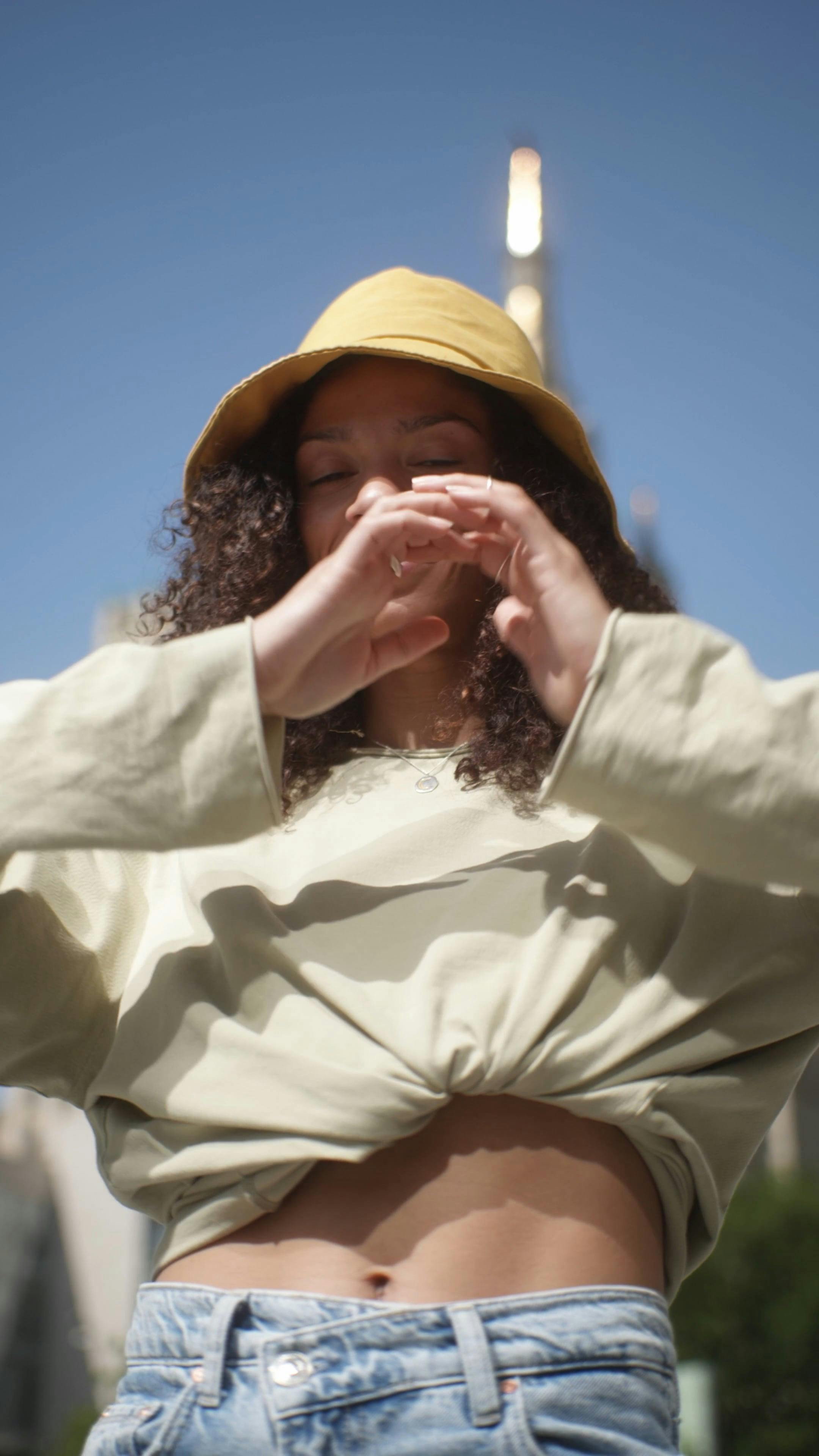 Woman Doing Breakdance · Free Stock Video