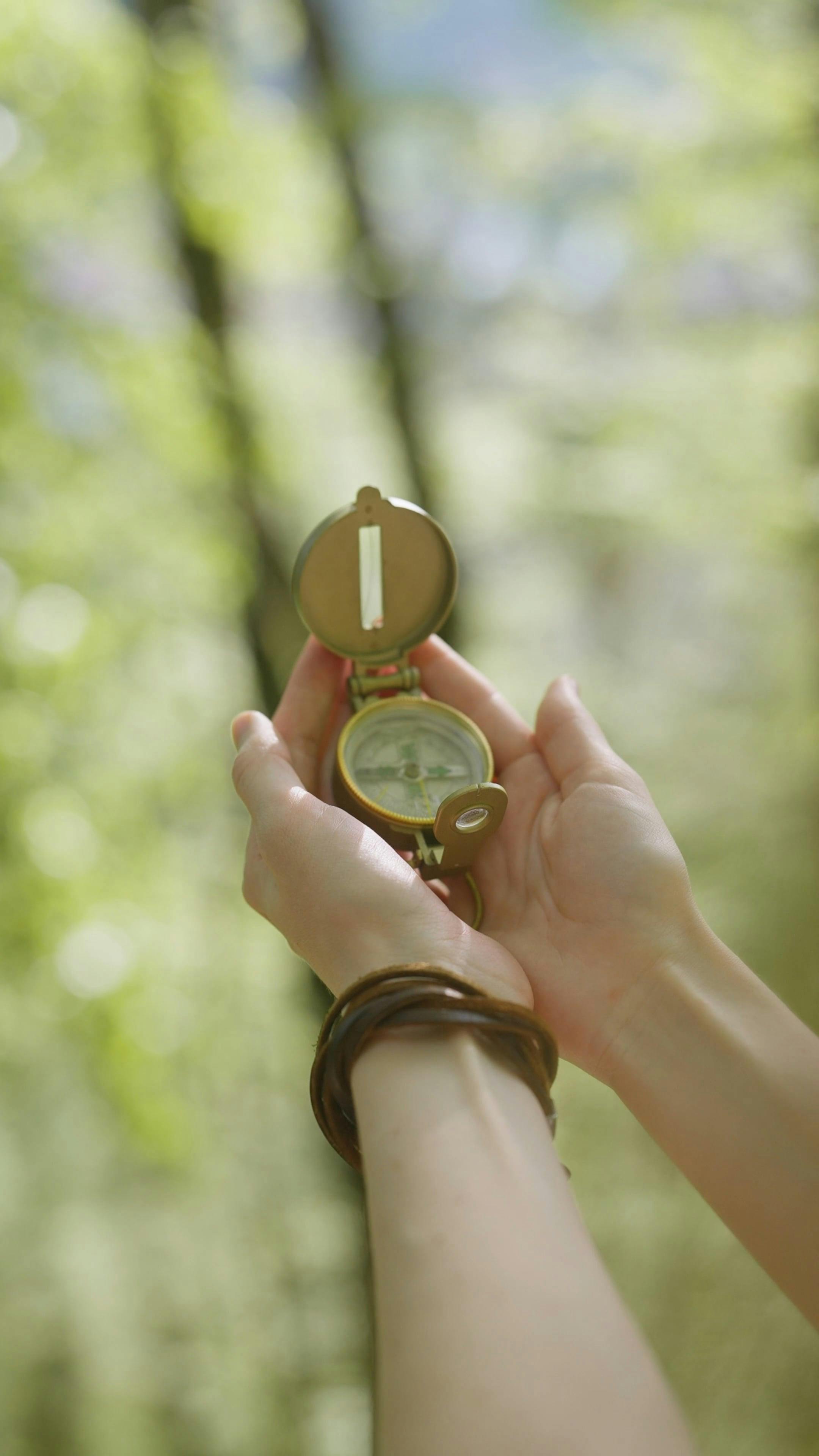 Person Holding a Compass Free Stock Video Footage, Royalty-Free 4K & HD ...
