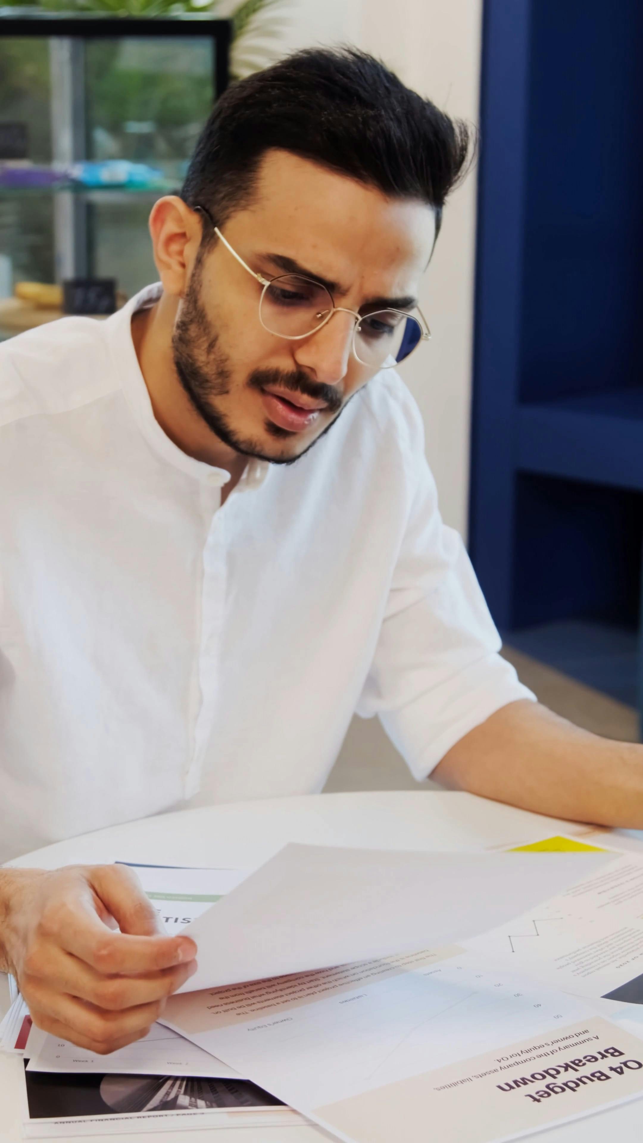 A Man Ripping Paper Free Stock Video Footage, Royalty-Free 4K & HD ...