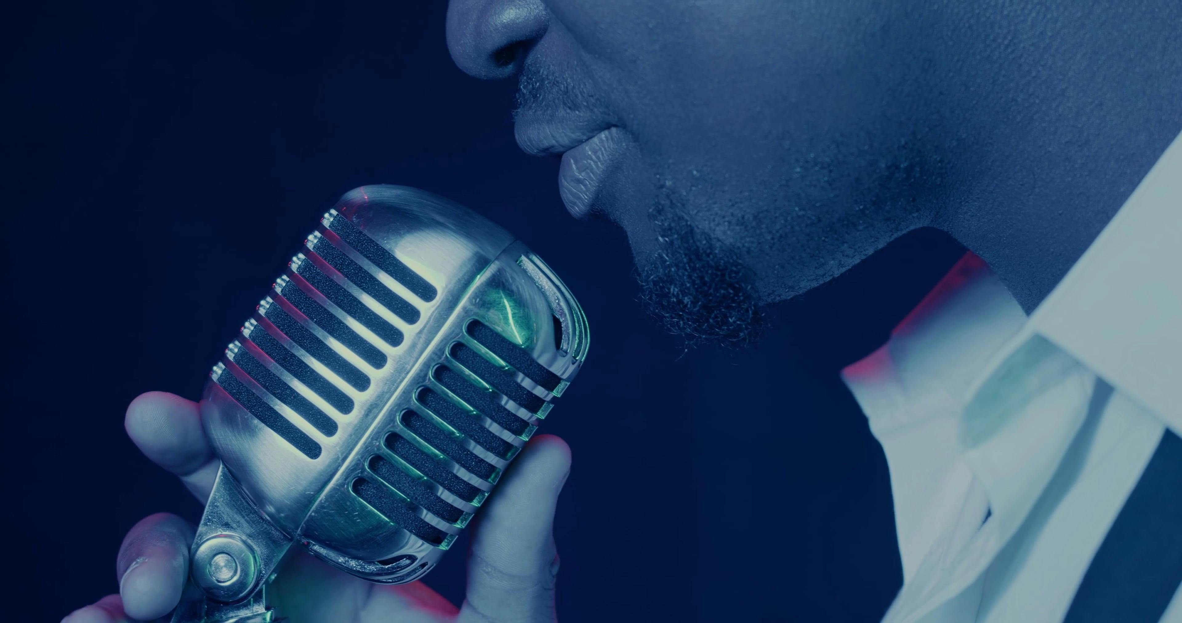 A Man Singing a Song Free Stock Video Footage, Royalty-Free 4K & HD ...