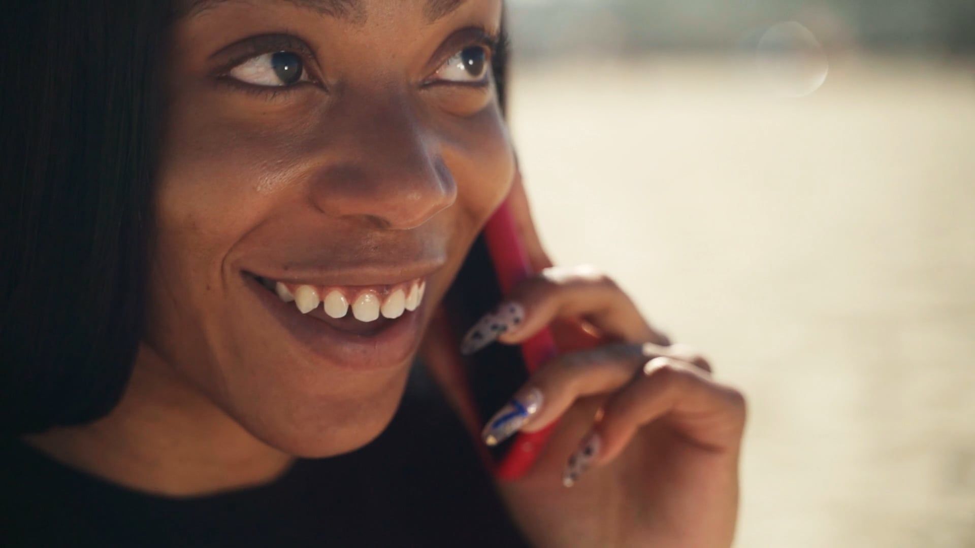 Video of a Woman Laughing · Free Stock Video
