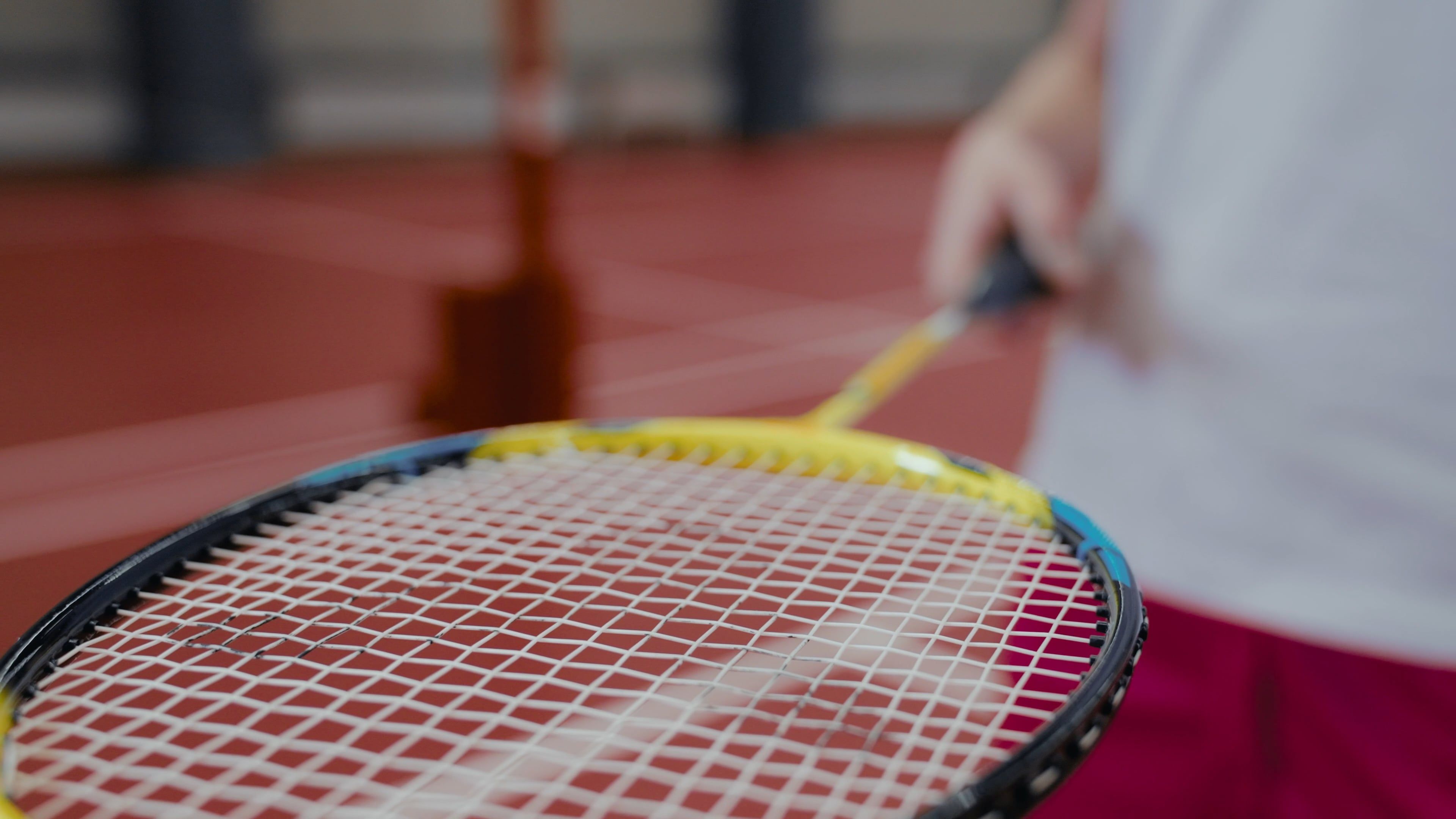 A Badminton Racket and a Shuttlecock Free Stock Video Footage, Royalty ...