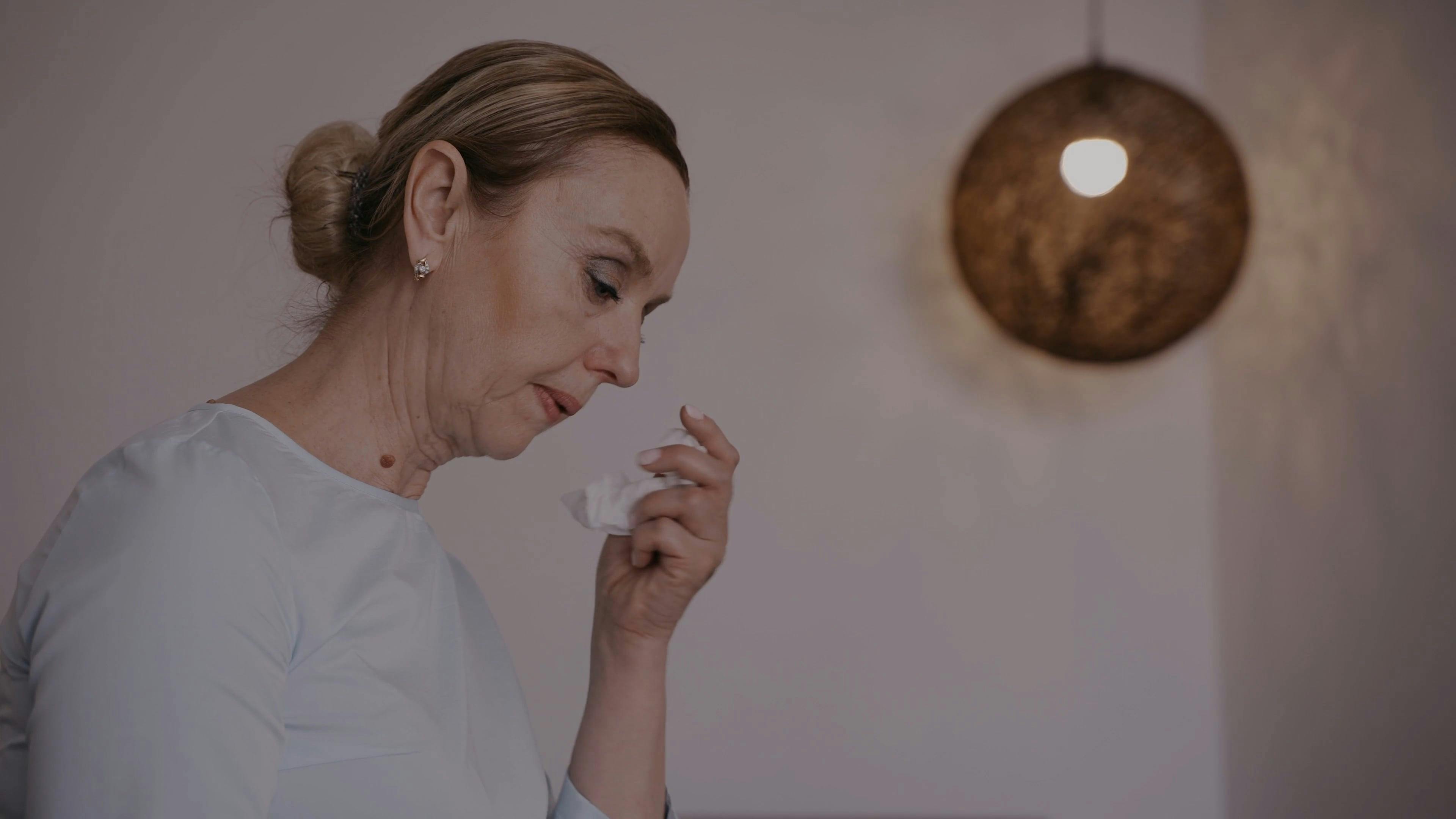 A Sad Woman Sniffing Free Stock Video Footage, Royalty-Free 4K & HD ...