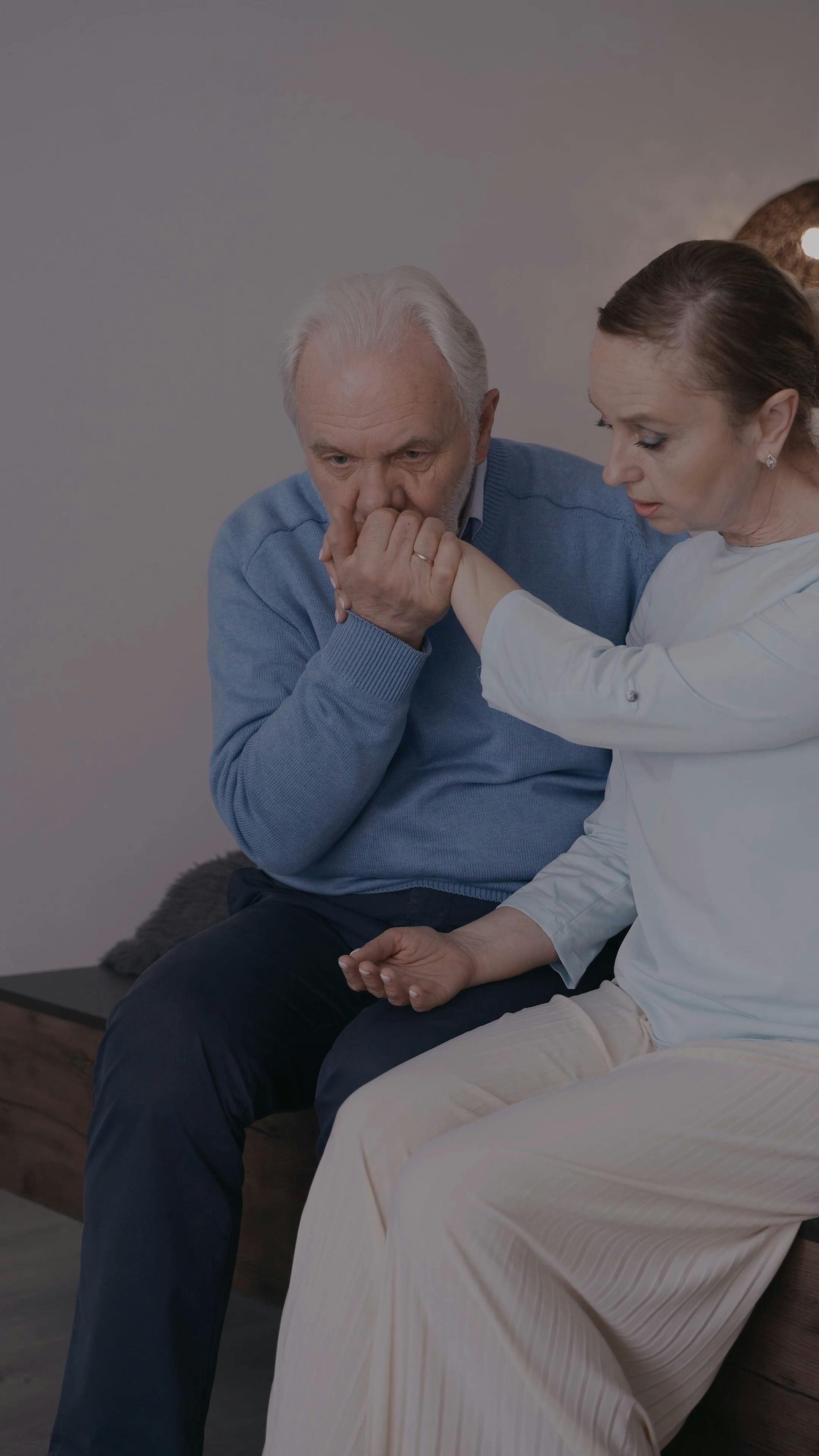 A Couple Comforting Each Other Free Stock Video Footage, Royalty-Free ...