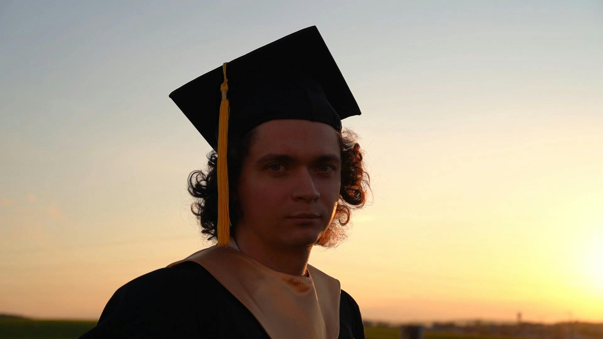 Graduate Posing On Camera Free Stock Video Footage, Royalty-Free 4K ...