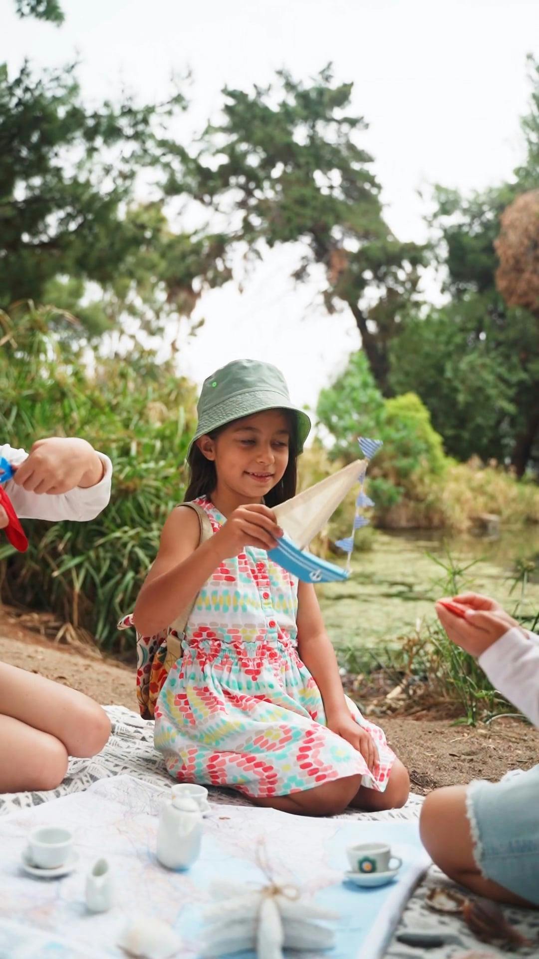 Girl Playing with a Toy Boat Free Stock Video Footage, Royalty-Free 4K ...