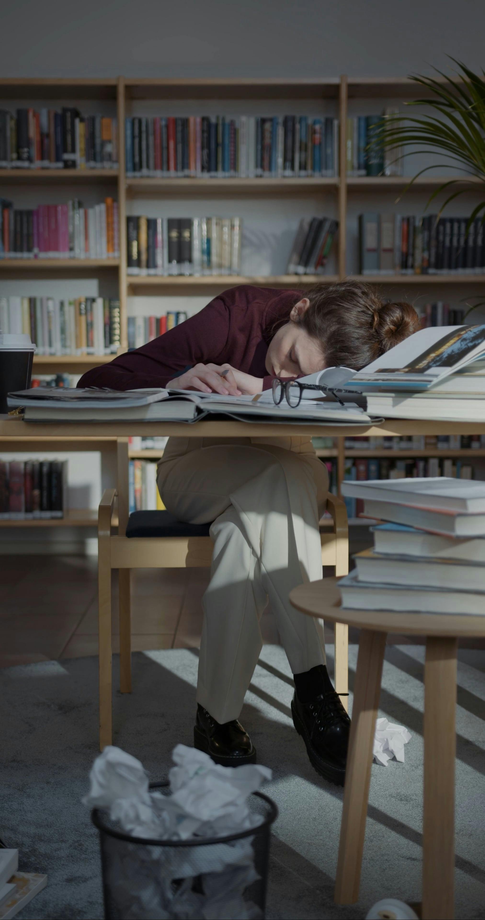 Woman Waking Up from a Nap · Free Stock Video