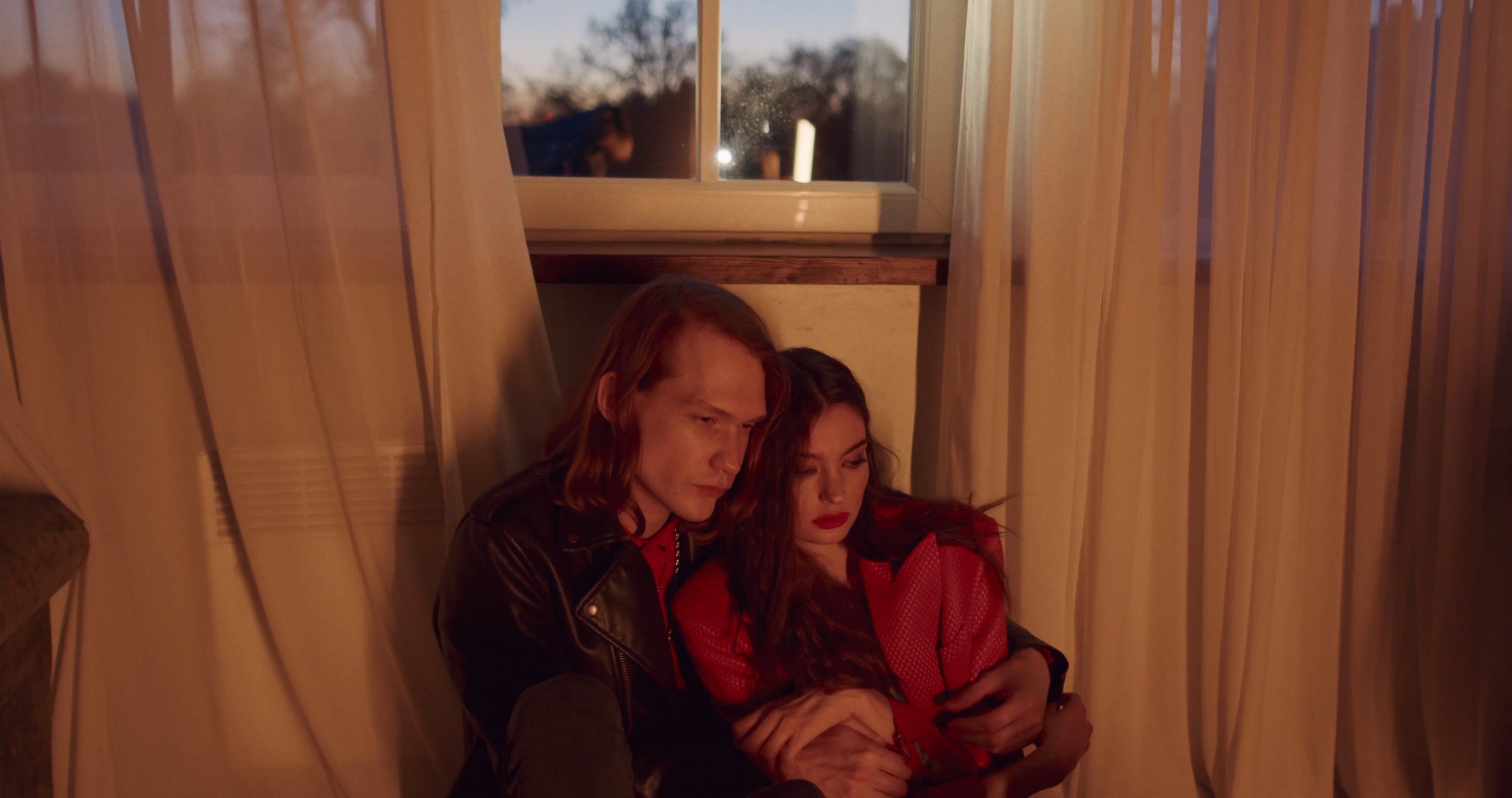 A Young Couple Hiding Inside a House Free Stock Video Footage, Royalty ...