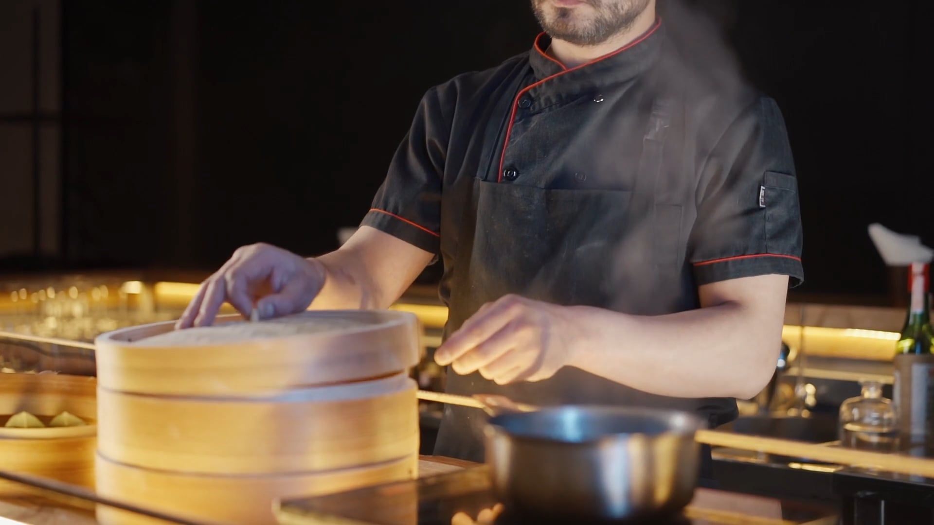 Chef Arranging Bamboo Steamer Free Stock Video Footage, Royalty-Free 4K ...