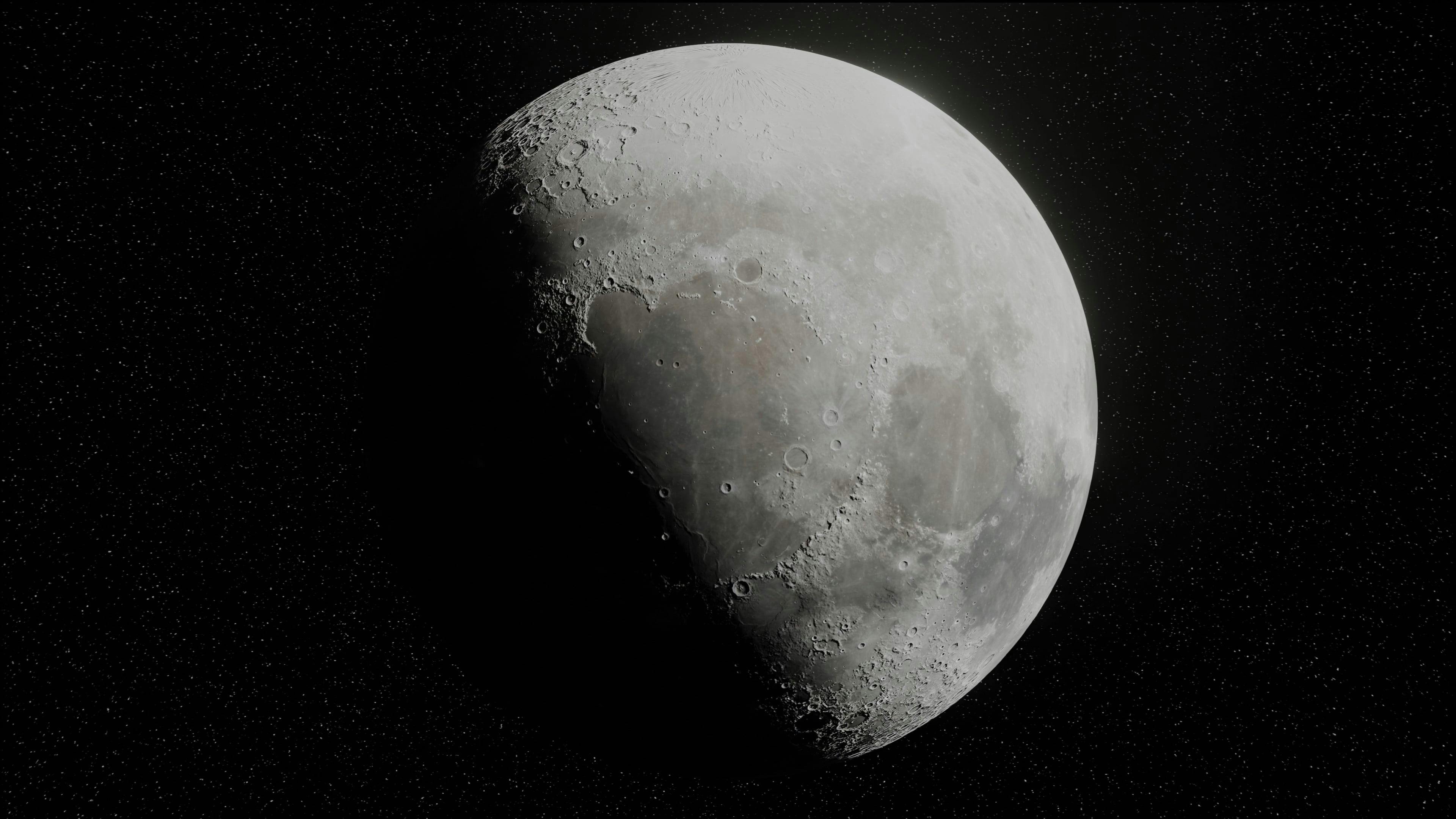 Full Shot of the Moon Free Stock Video Footage, Royalty-Free 4K & HD ...