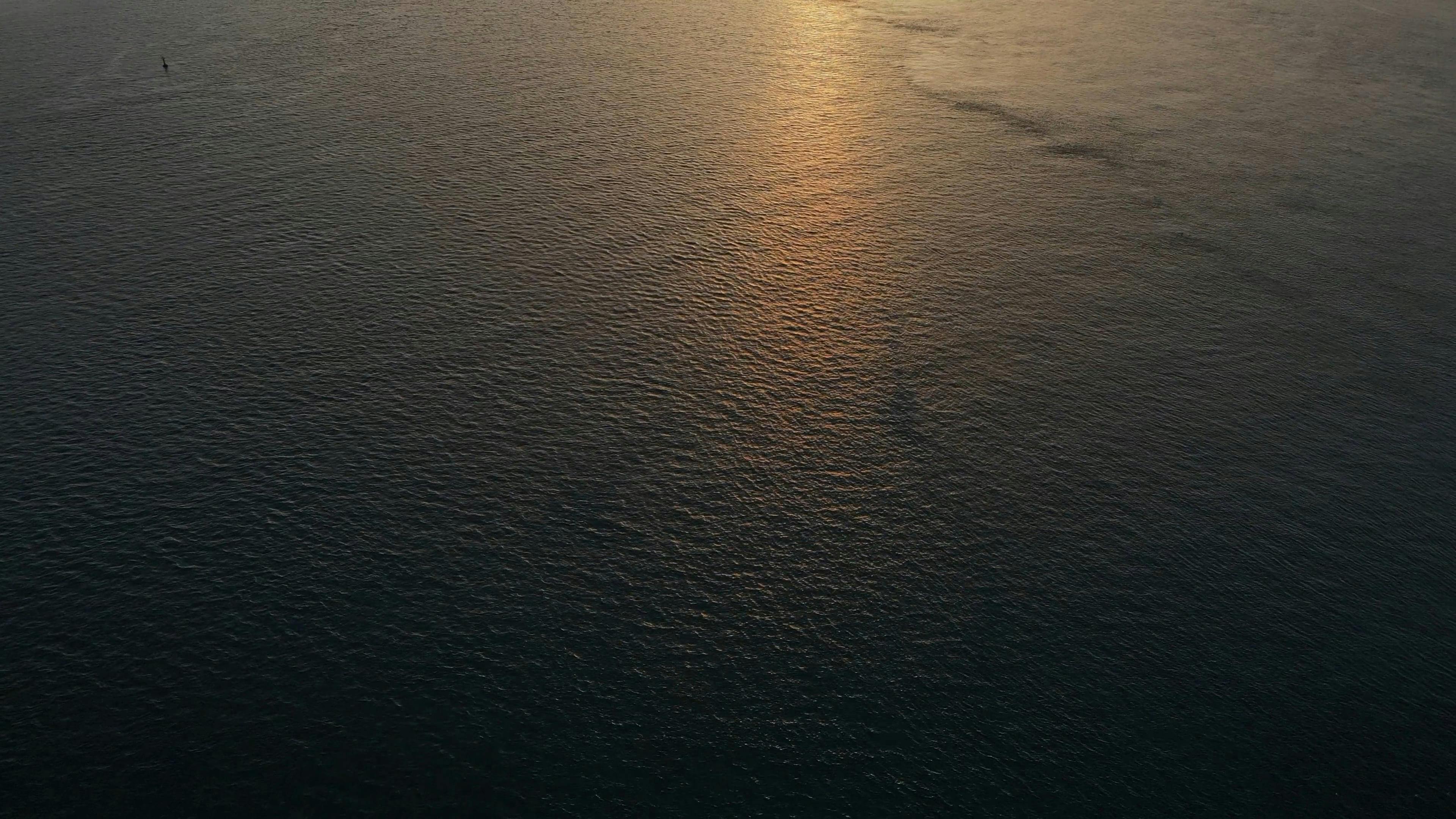 Aerial Video of Ripples on Sea Surface · Free Stock Video