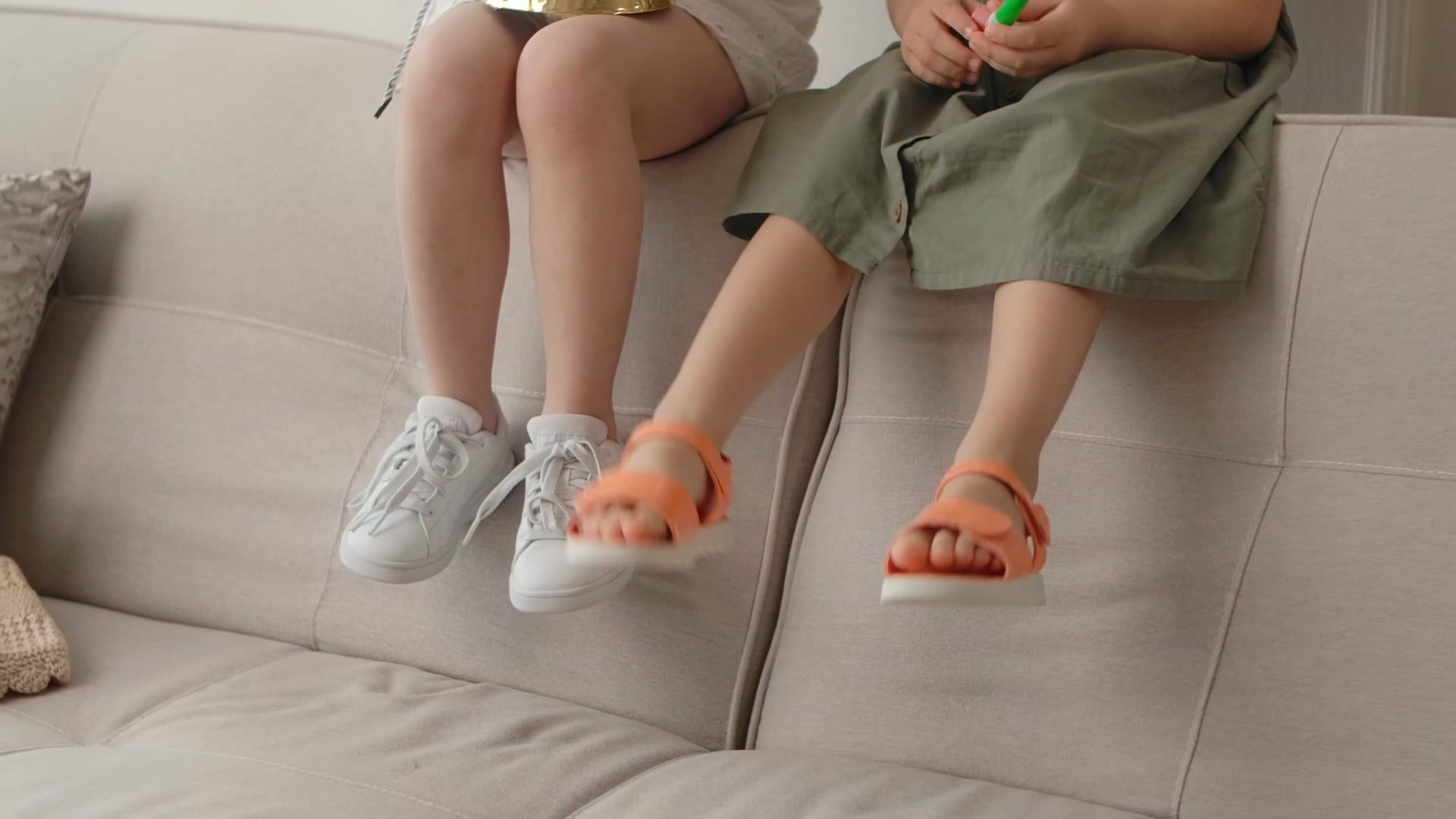 Kids Swaying their Feet Free Stock Video Footage, Royalty-Free 4K & HD ...