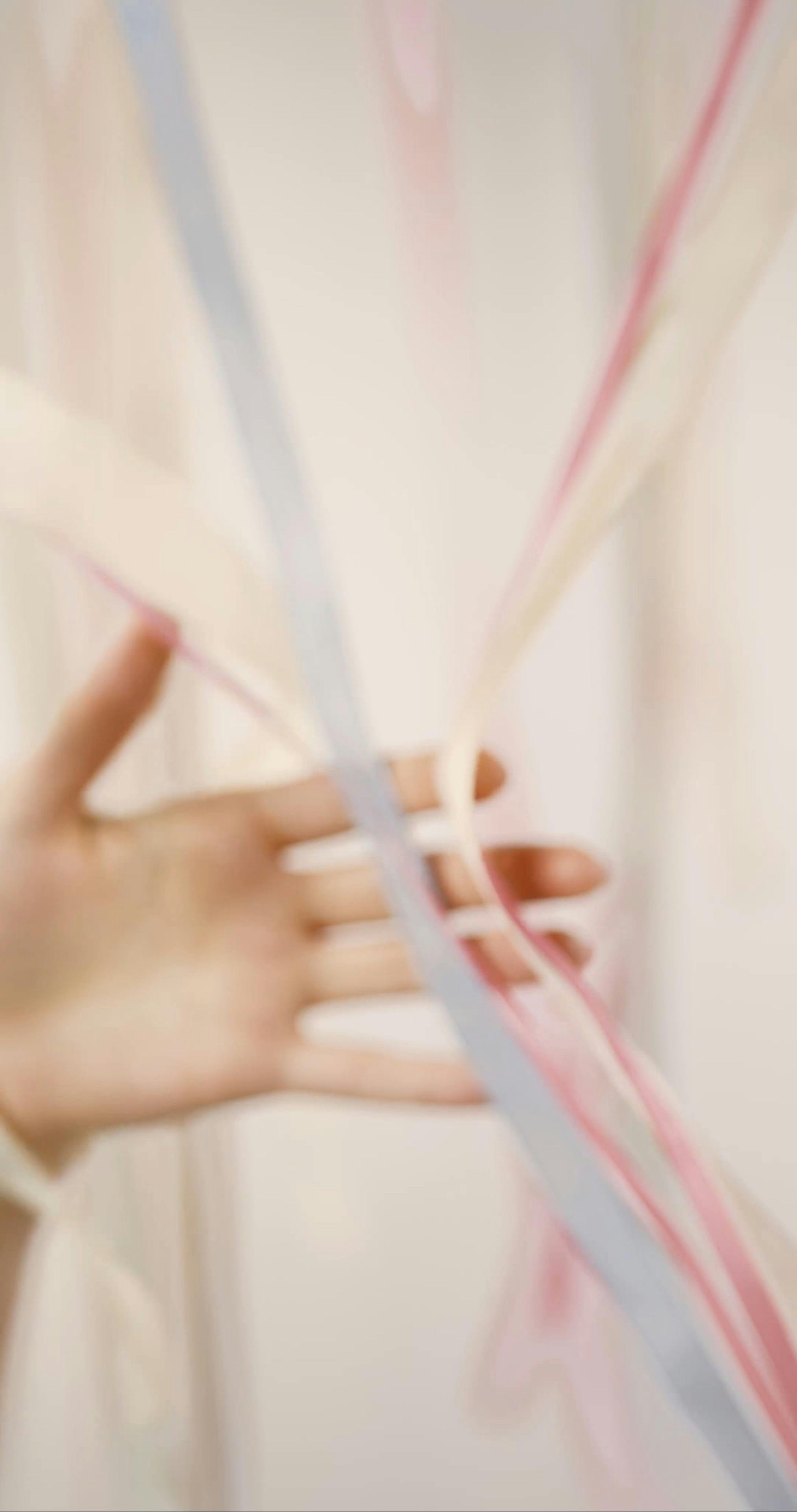 A Woman Touching Ribbons Free Stock Video Footage, Royalty-Free 4K & HD ...