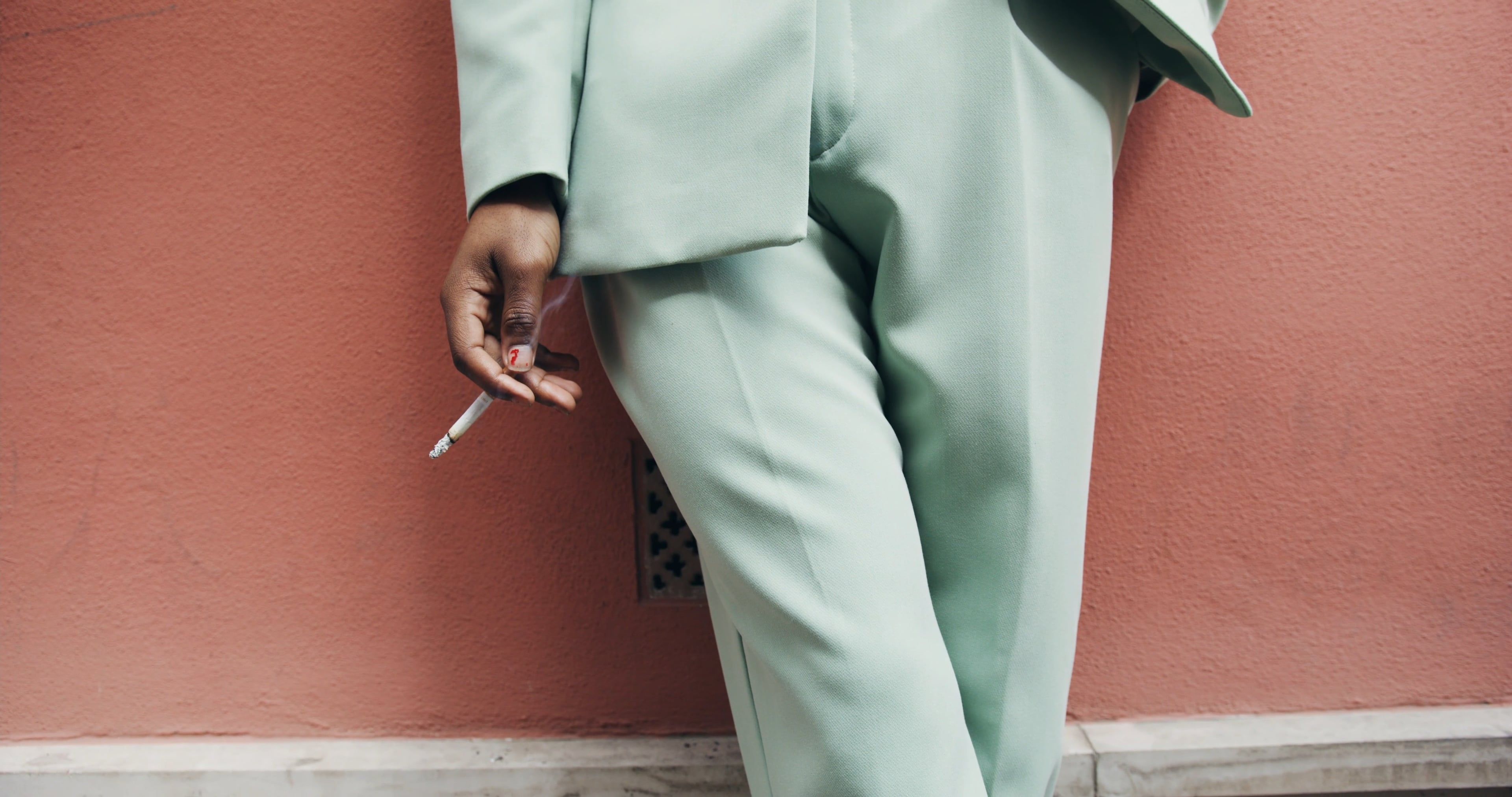 Person Smoking Cigarette · Free Stock Video