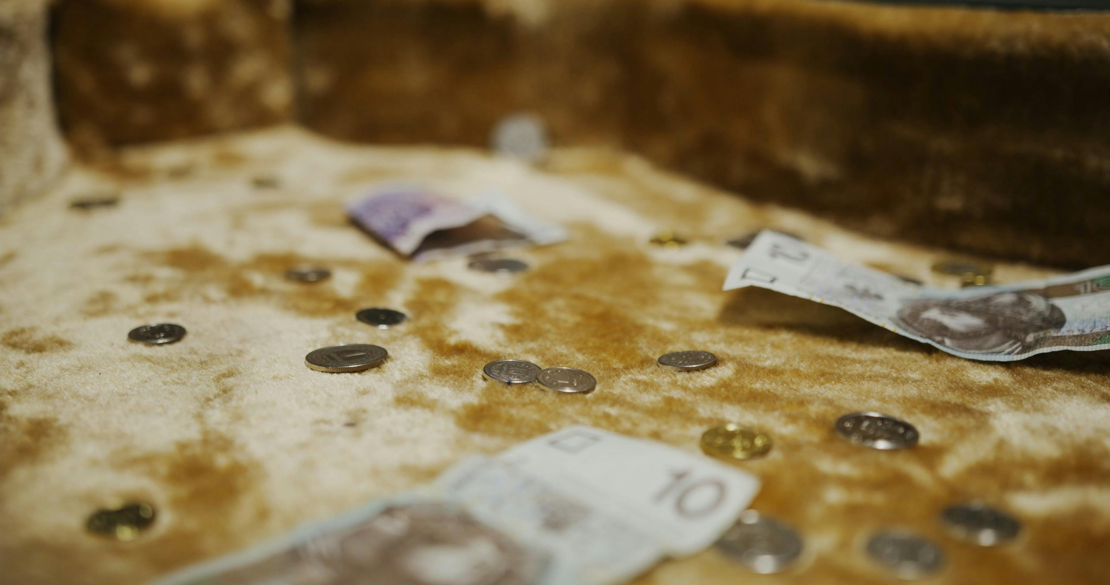 Money on a Floor Free Stock Video Footage, Royalty-Free 4K & HD Video Clip