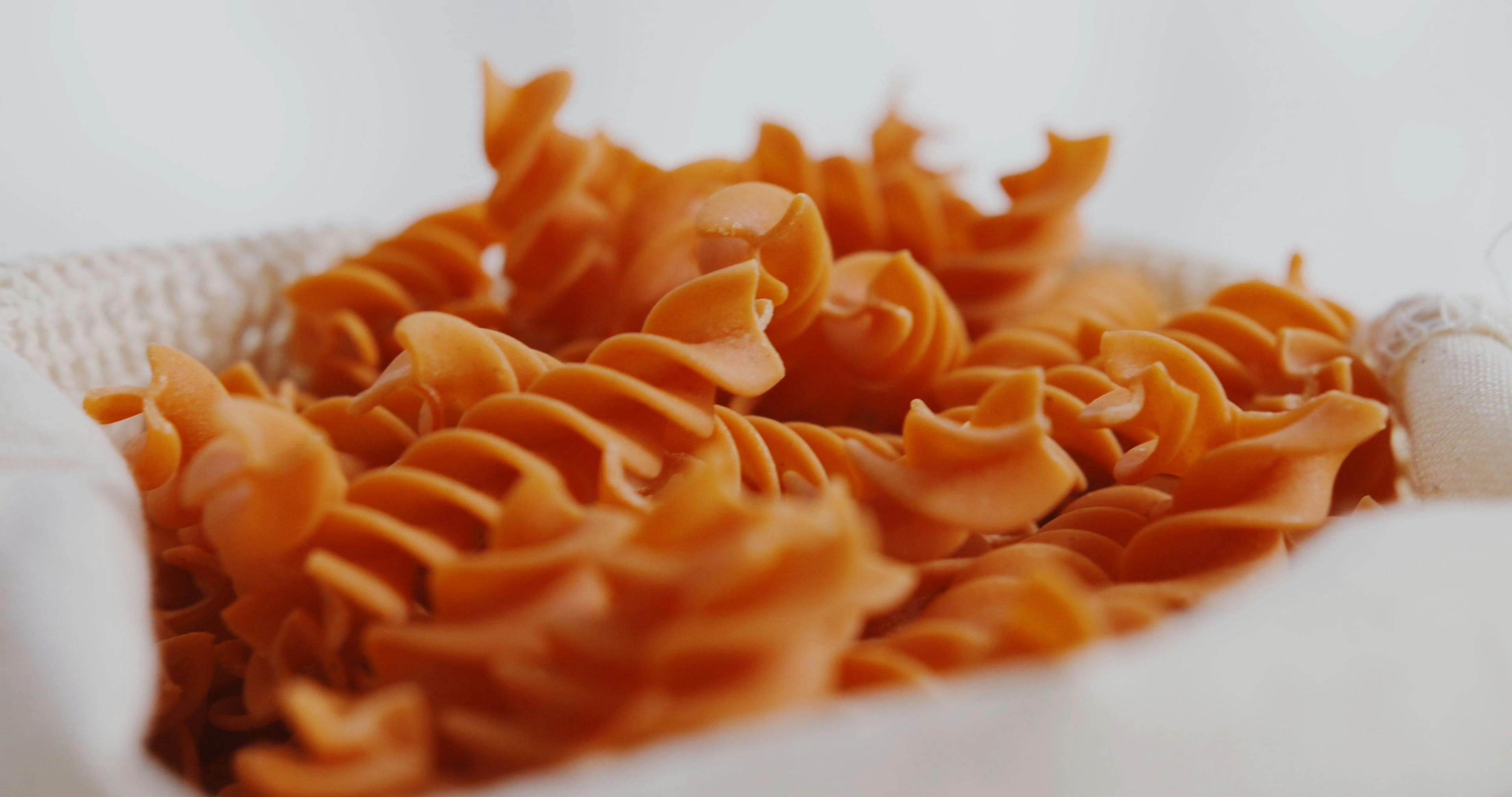 Close Up of Rotini Noodles Free Stock Video Footage, Royalty-Free 4K ...