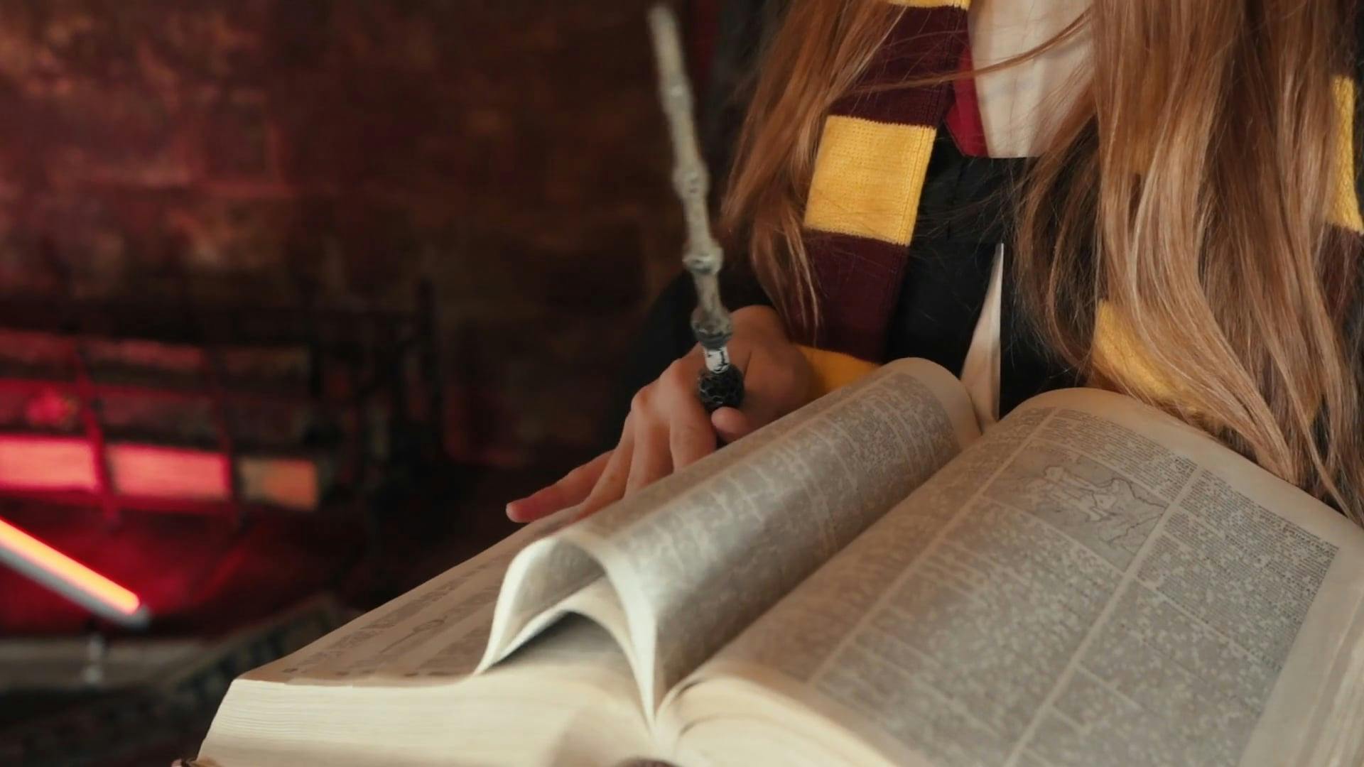 A Young Woman Casting Spell · Free Stock Video