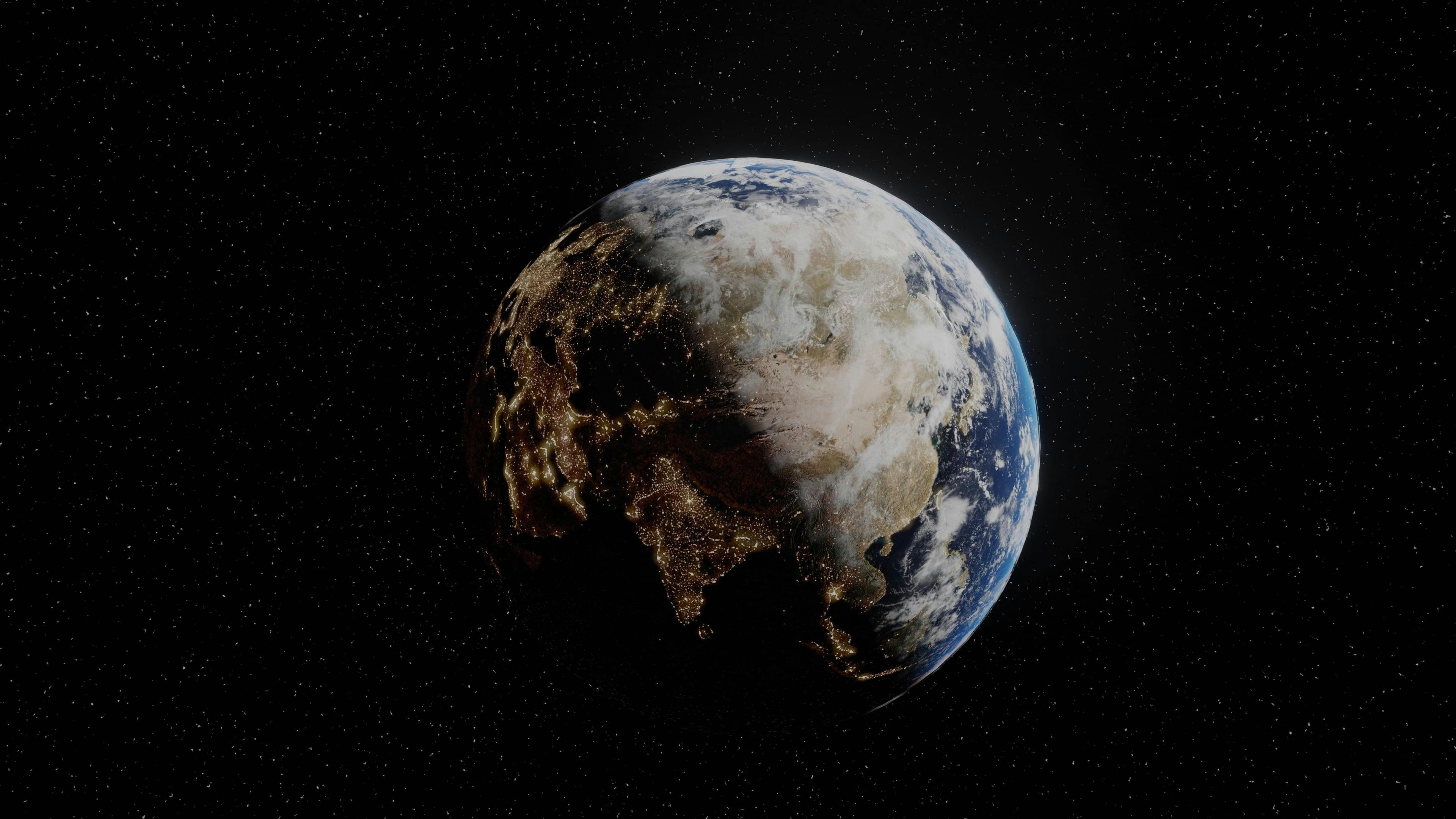 Planet Earth Revolving · Free Stock Video