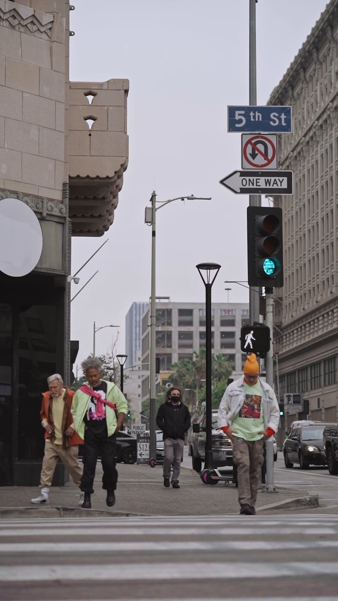 Fashionable Men Crossing The Street Free Stock Video Footage, Royalty ...