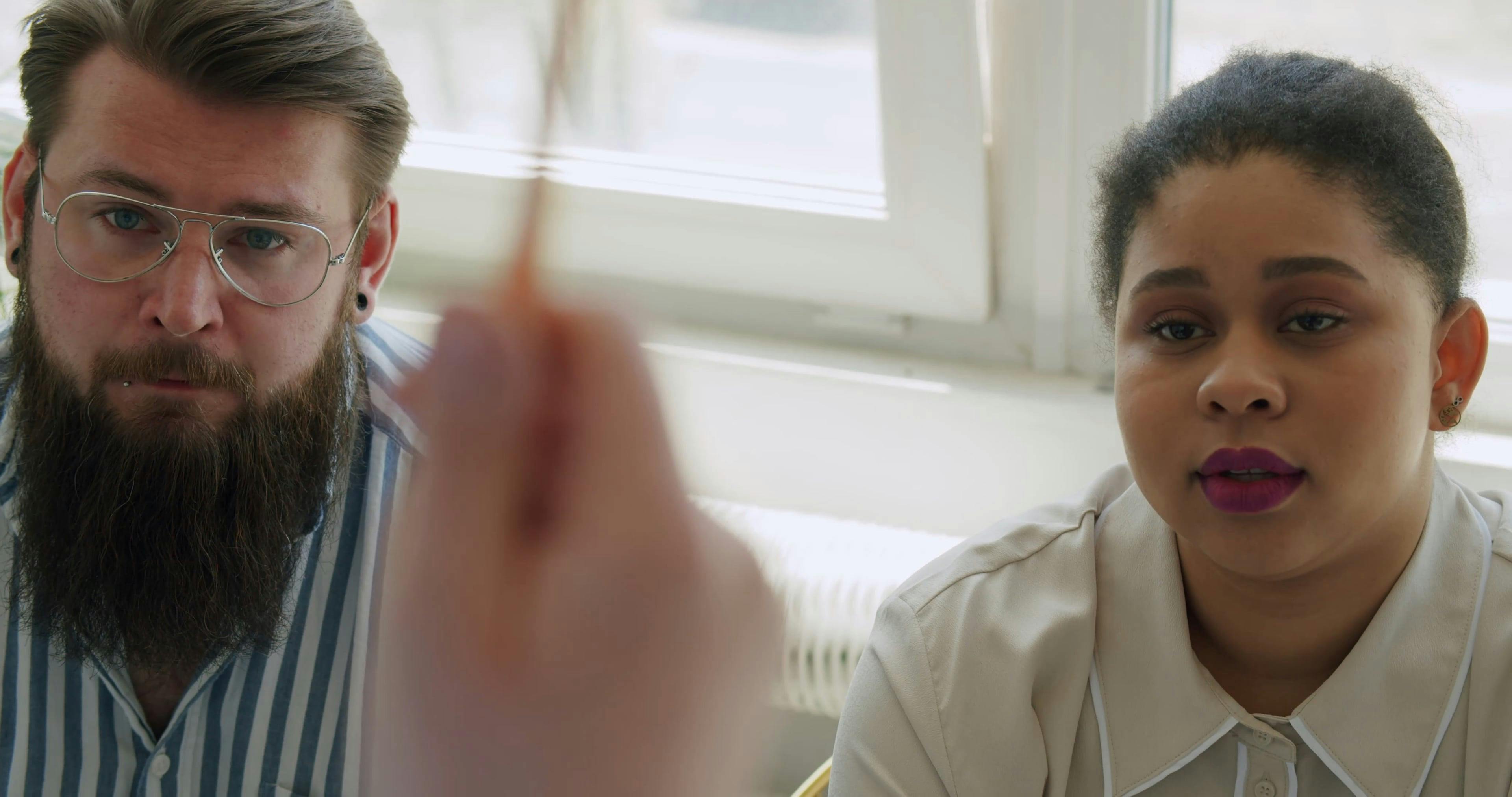 Man and Woman Being Scolded Free Stock Video Footage, Royalty-Free 4K ...