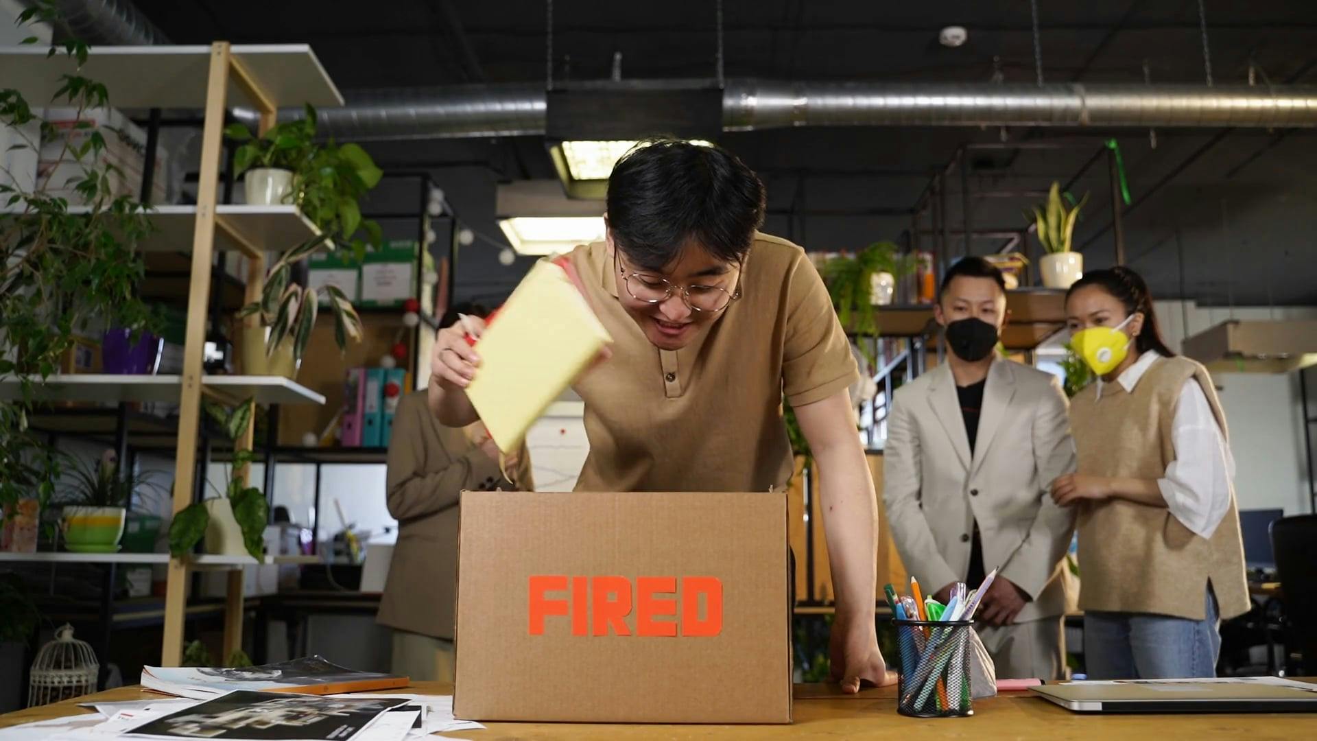 Man Getting Fired From a Job · Free Stock Video