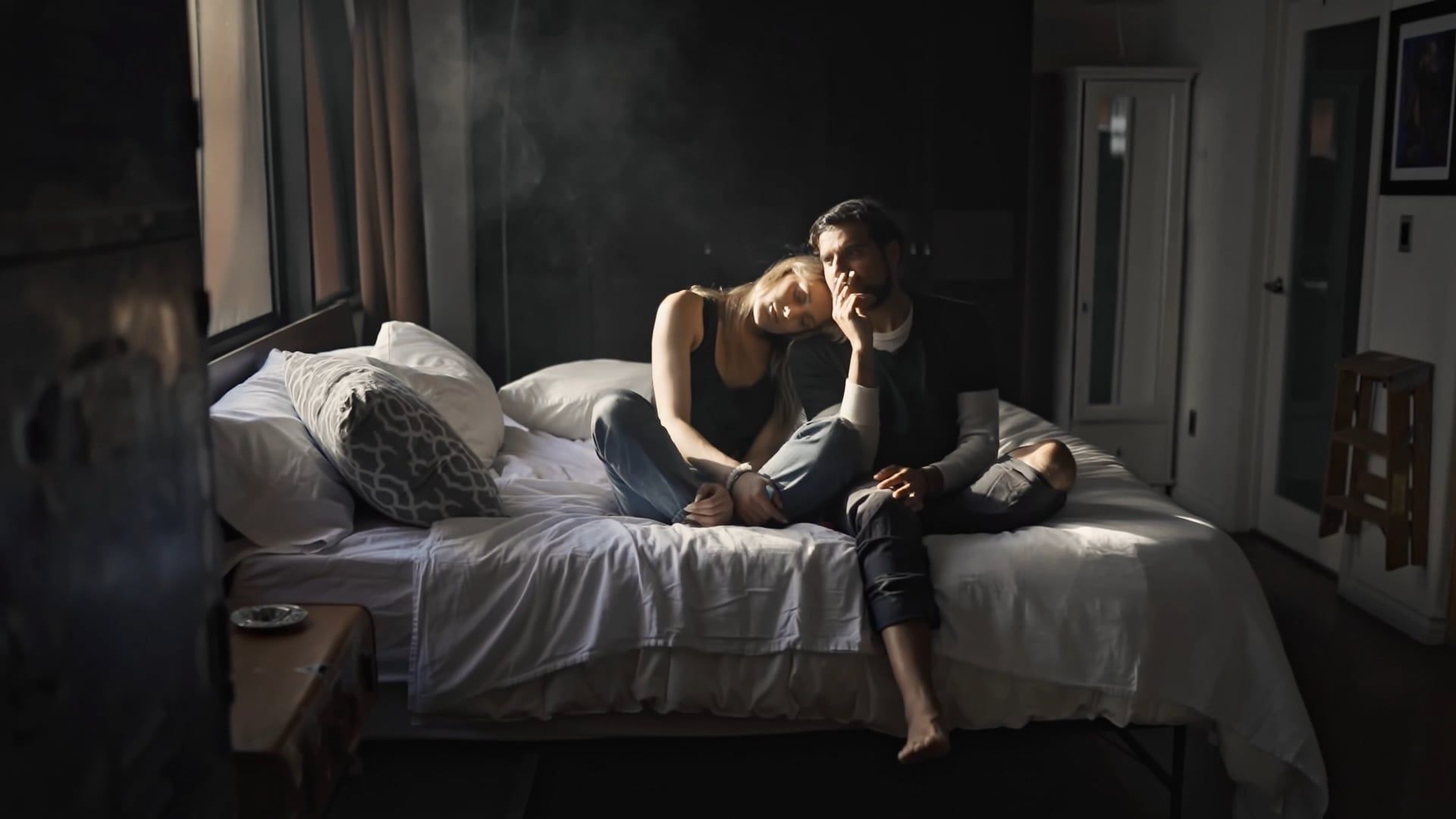 Man Smoking on Bed Free Stock Video Footage, Royalty-Free 4K & HD Video ...