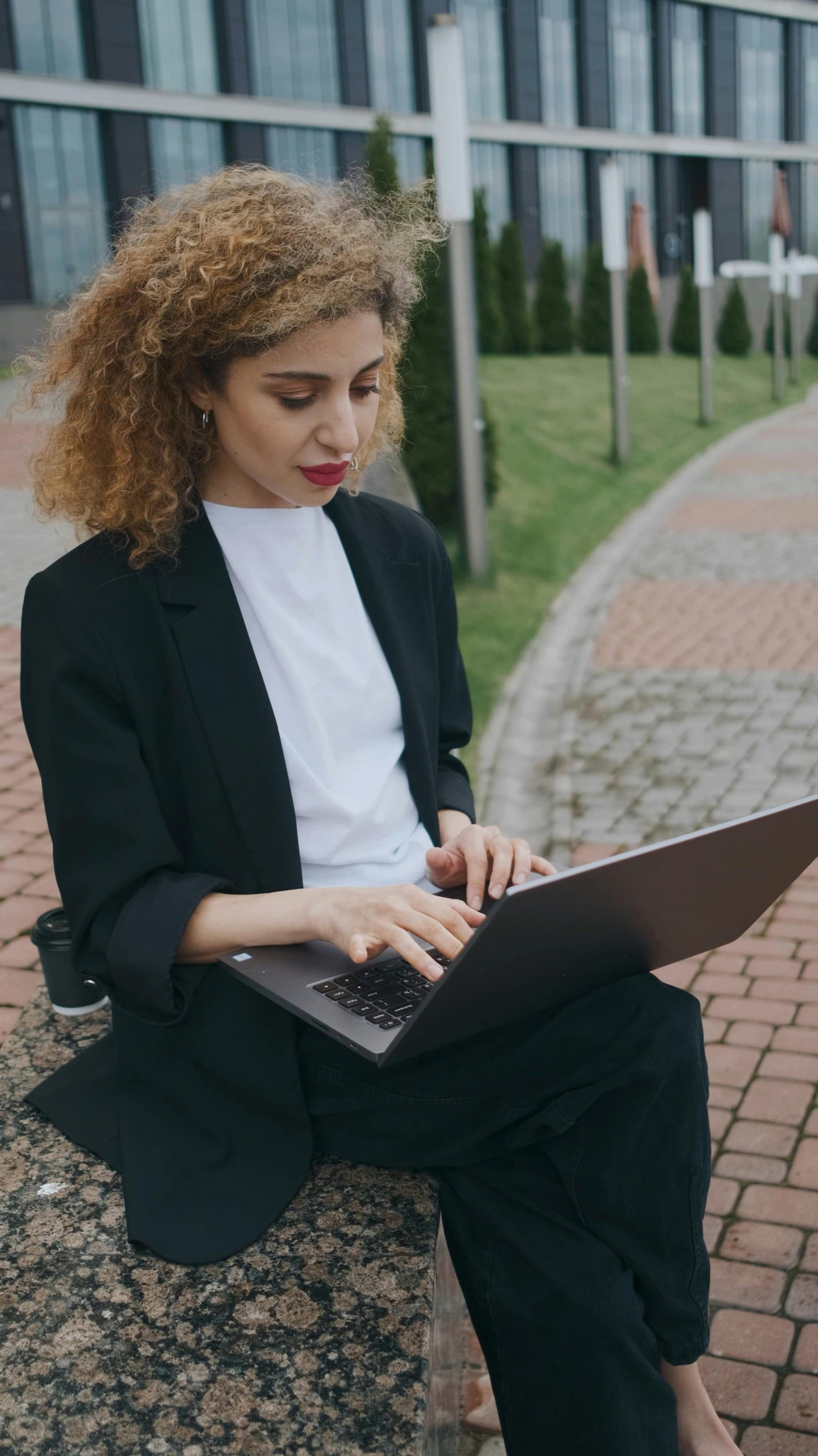 Female Boss Writing a Line Graph on the Board Free Stock Video Footage ...