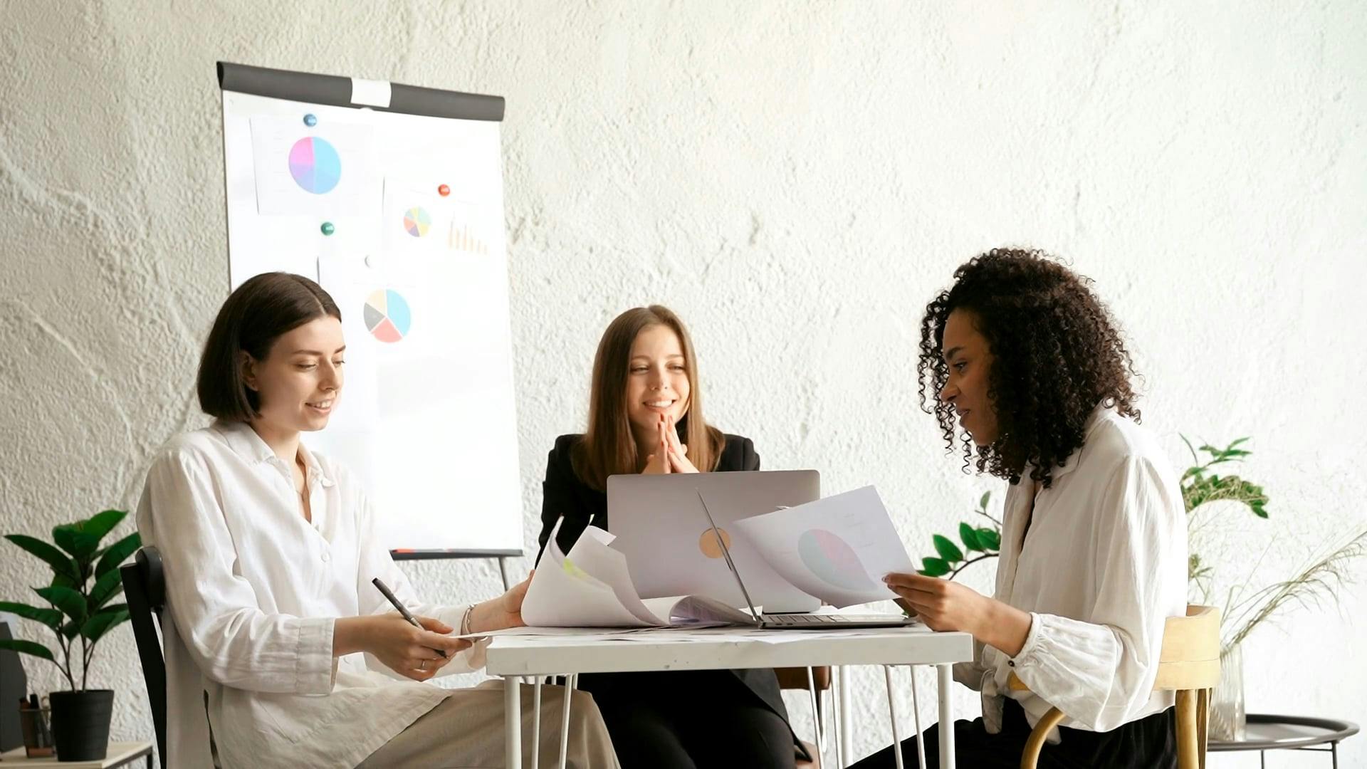 Women Working Together · Free Stock Video