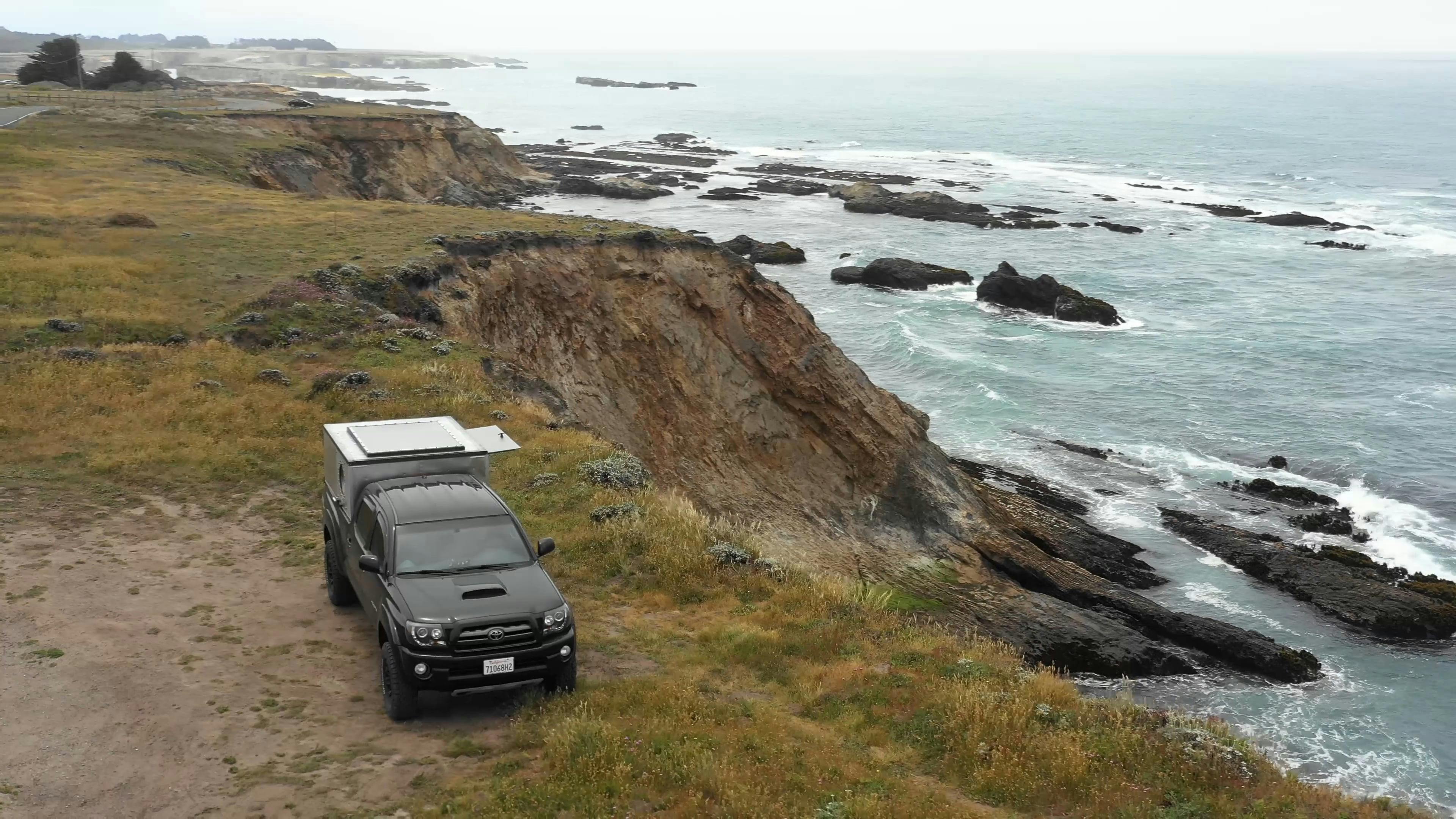 A Car Parked Near a Cliff Free Stock Video Footage, Royalty-Free 4K ...
