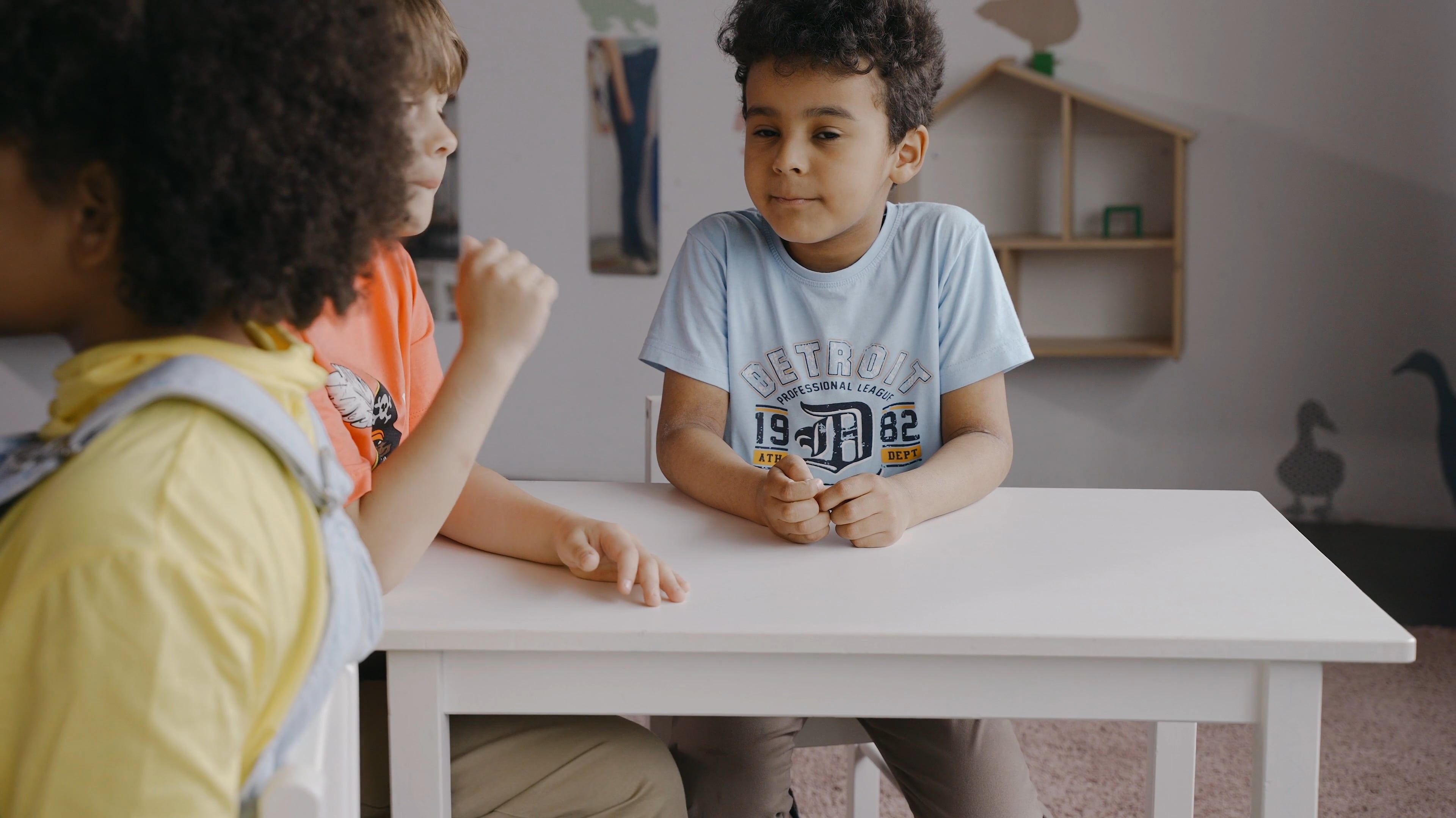 A Little Boys Having Conversation Free Stock Video Footage, Royalty ...