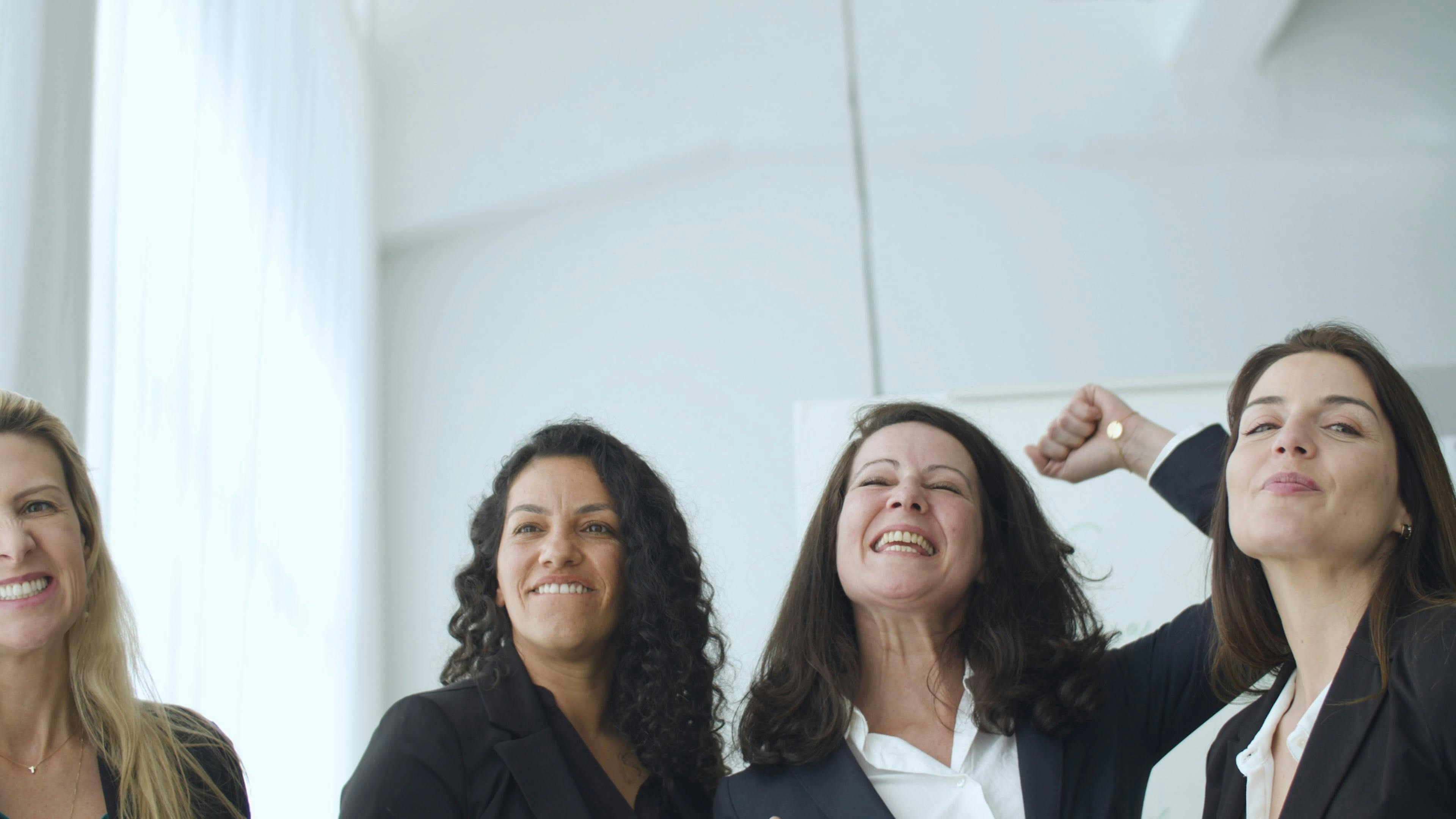 Business Women Celebrating · Free Stock Video