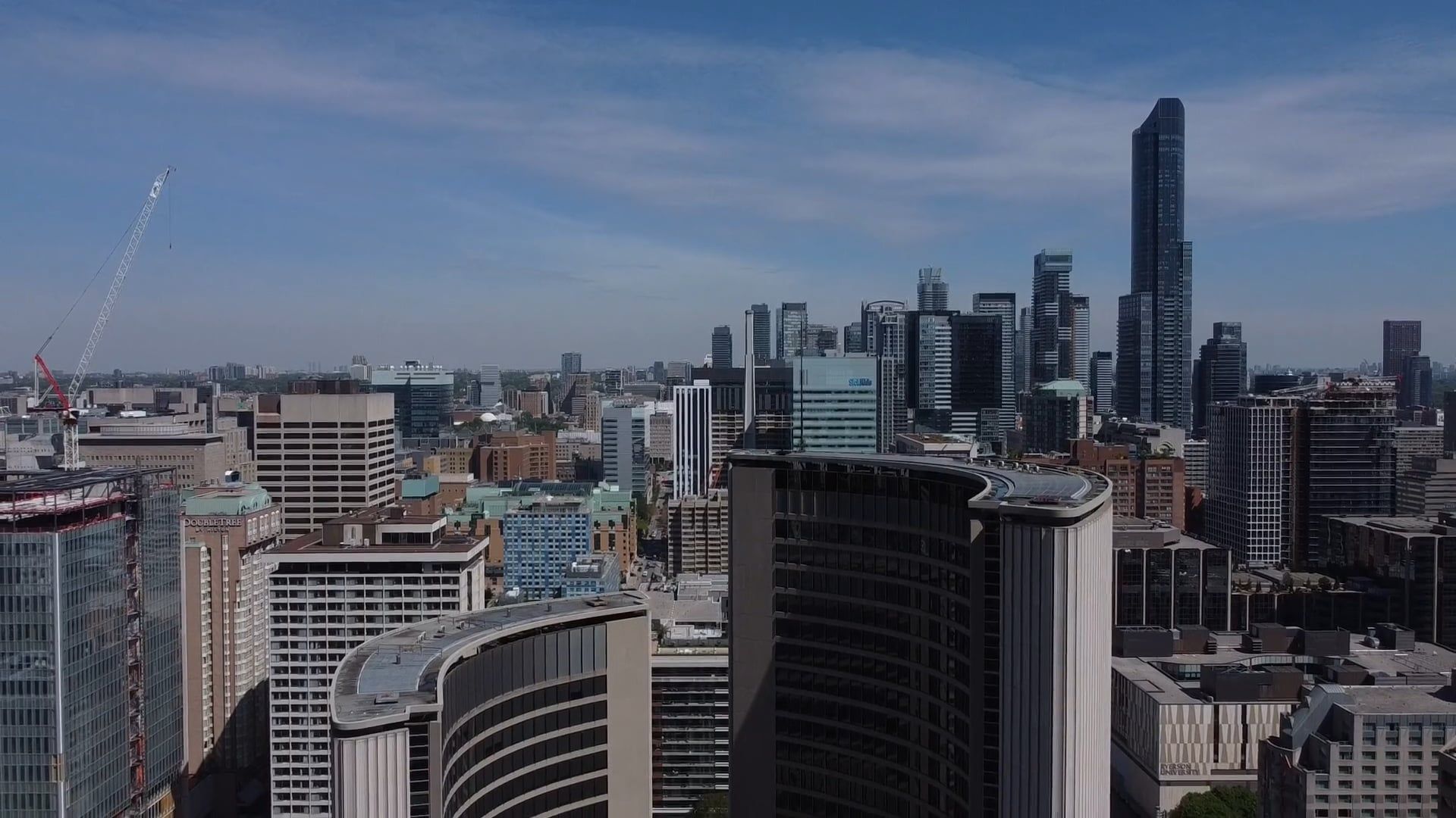Drone Footage of Skyscrapers Free Stock Video Footage, Royalty-Free 4K ...