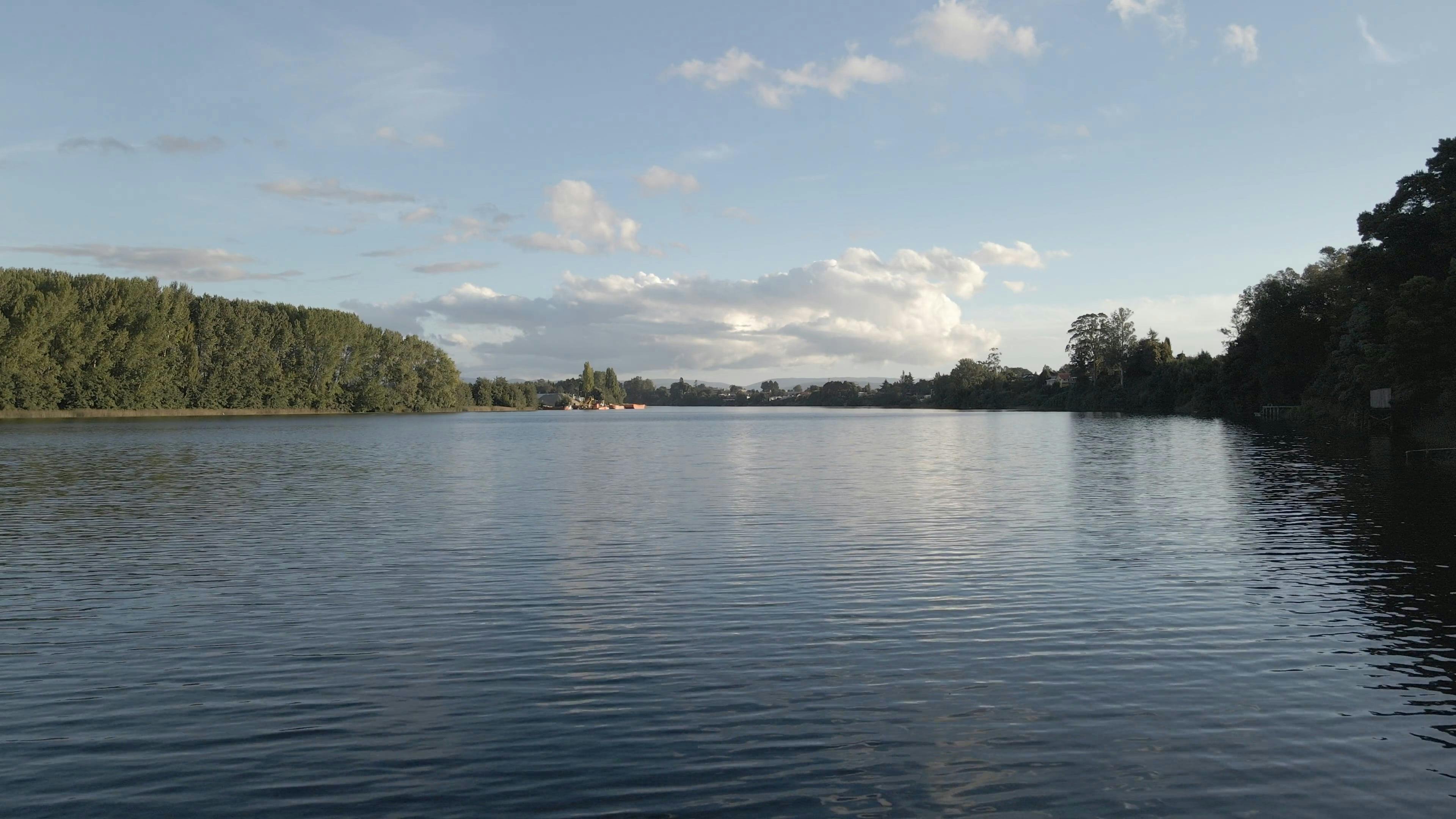 Drone Footage Of A Streaming River Free Stock Video Footage, Royalty ...