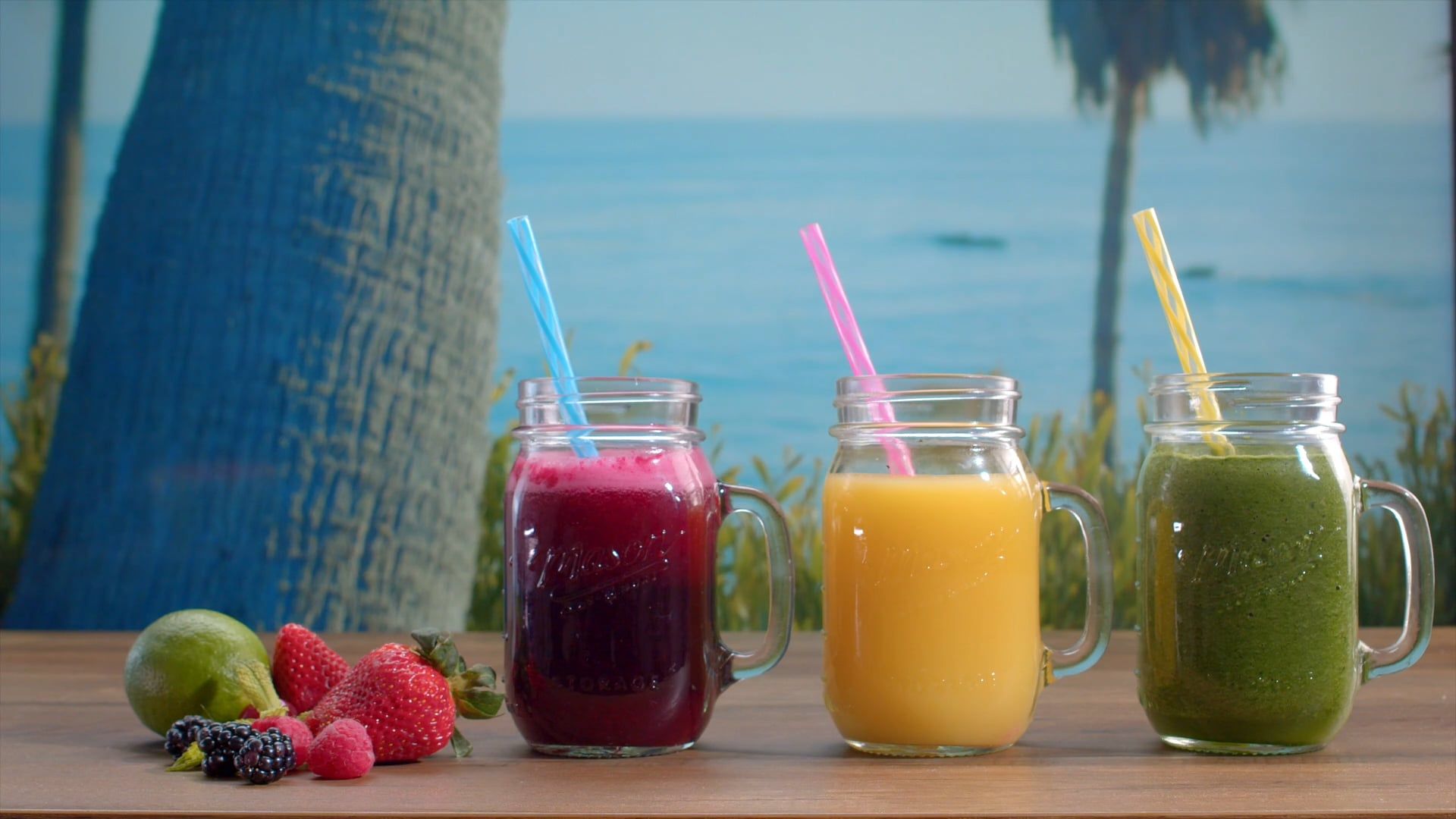 Close Up Shot of a Fruit Shakes Free Stock Video Footage, Royalty-Free ...
