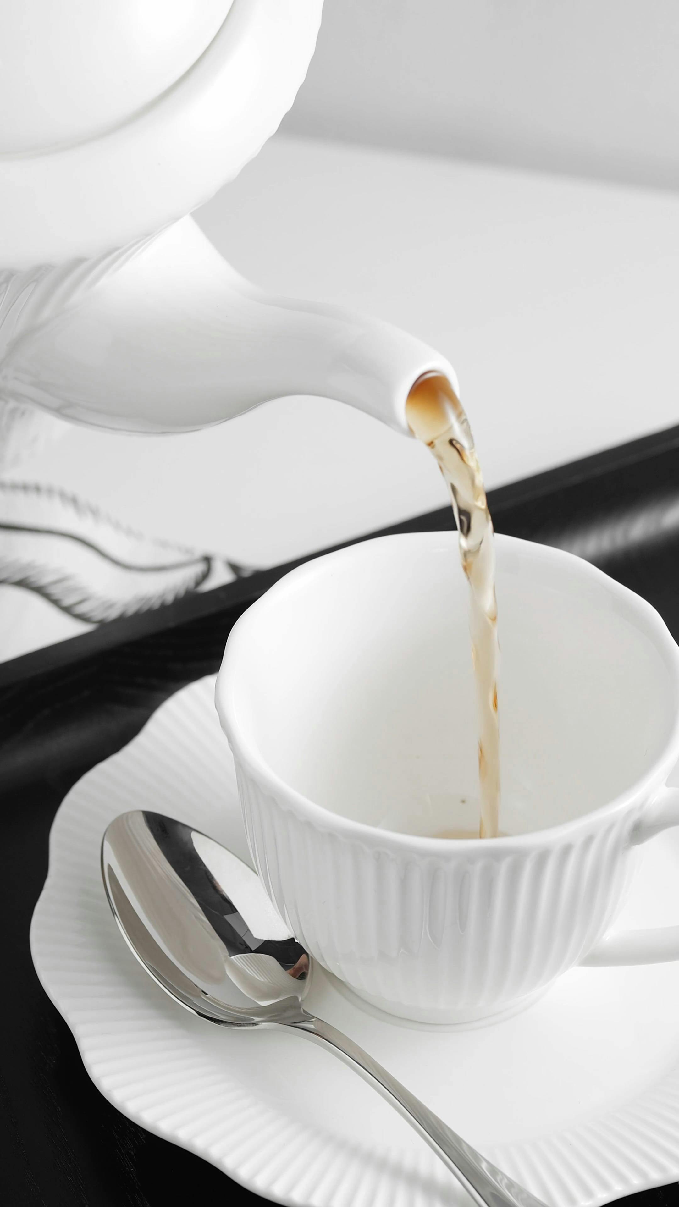 Pouring Tea On Teacup Free Stock Video Footage, Royalty-Free 4K & HD ...