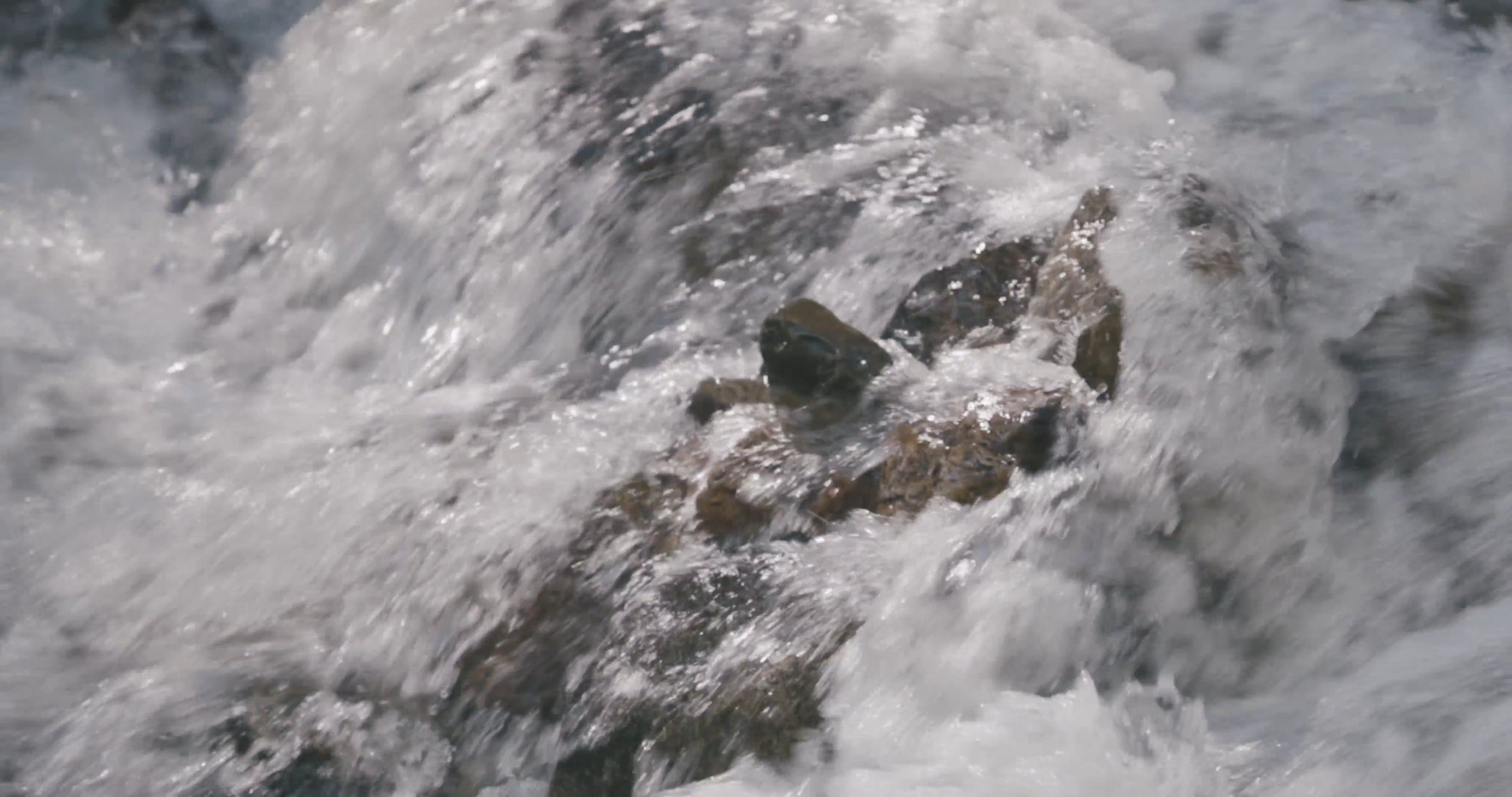 Running Water in the Stream · Free Stock Video