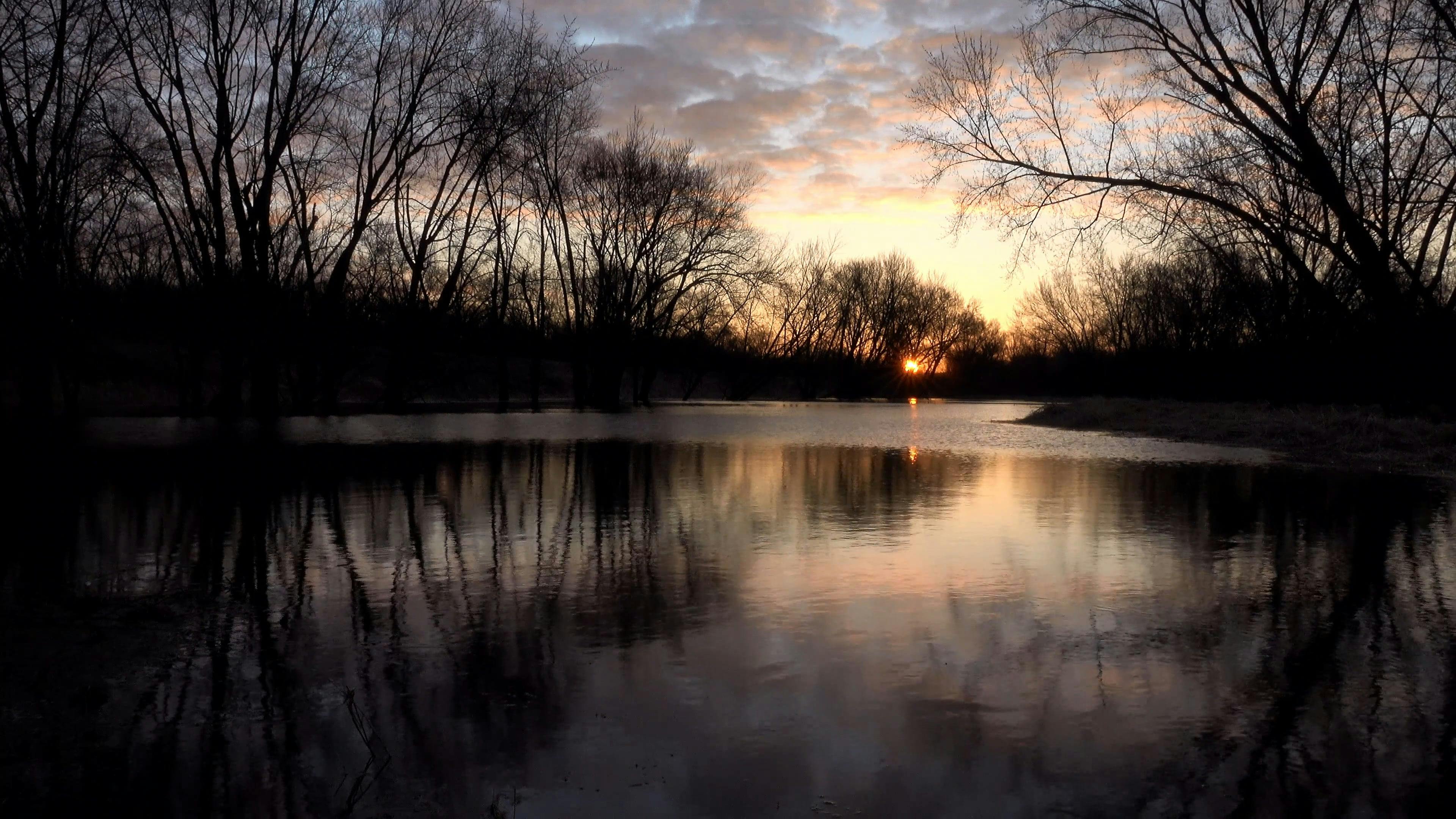 A NIght View of a River Free Stock Video Footage, Royalty-Free 4K & HD ...