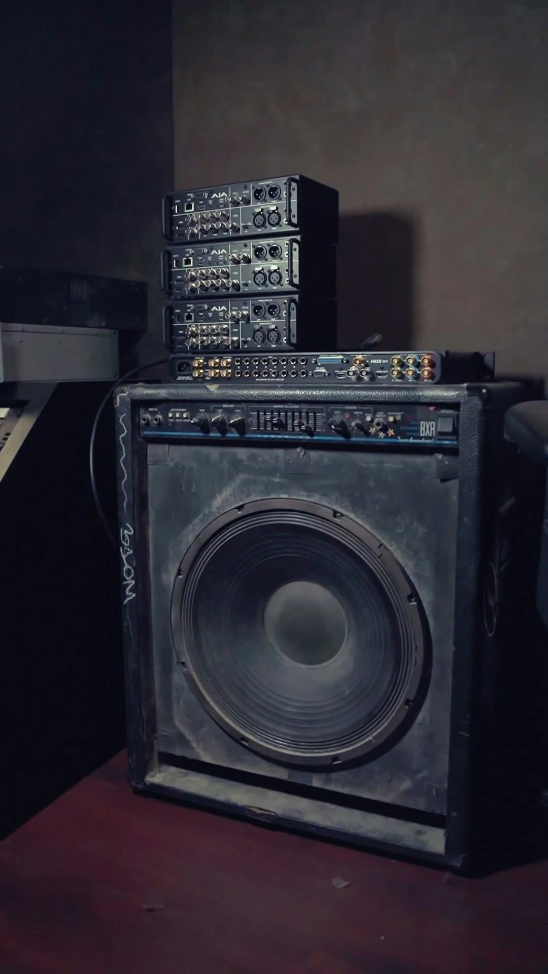 Stack of Audio Amplifiers and Speaker Free Stock Video Footage, Royalty ...