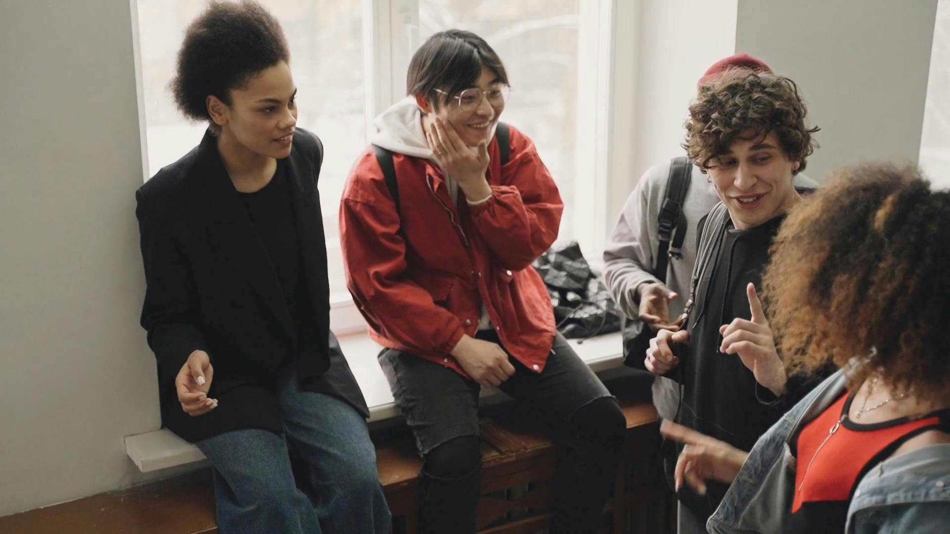 Students Having a Break Time Free Stock Video Footage, Royalty-Free 4K ...