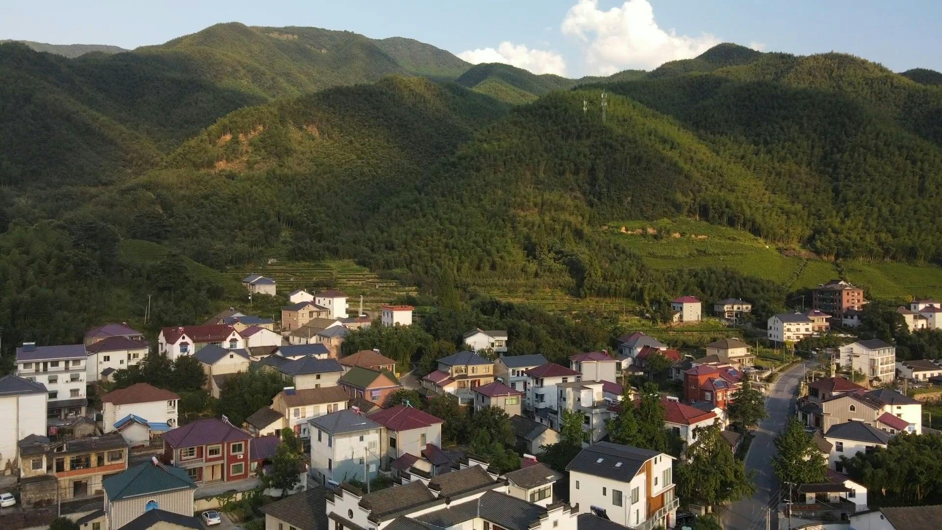 Drone Footage of a Village · Free Stock Video