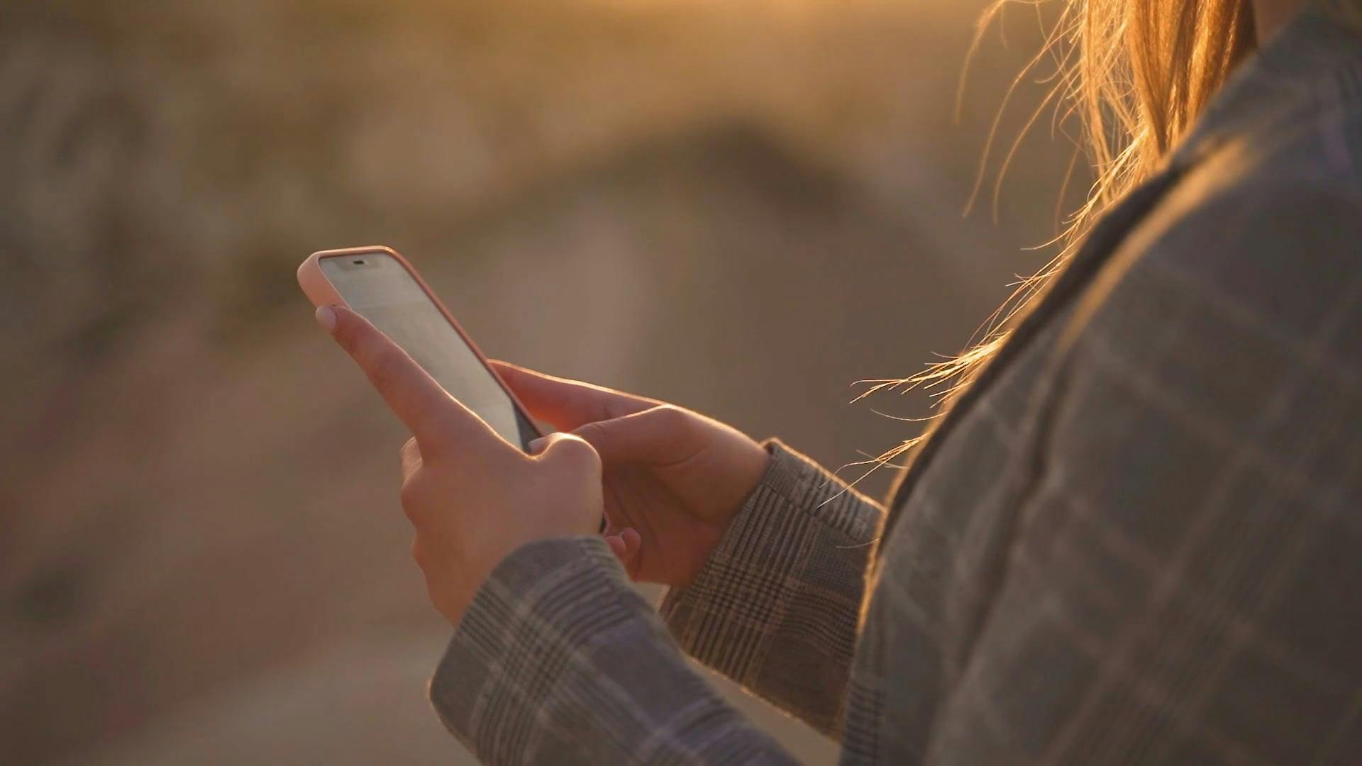 Close up Shot of a Woman Texting Free Stock Video Footage, Royalty-Free ...