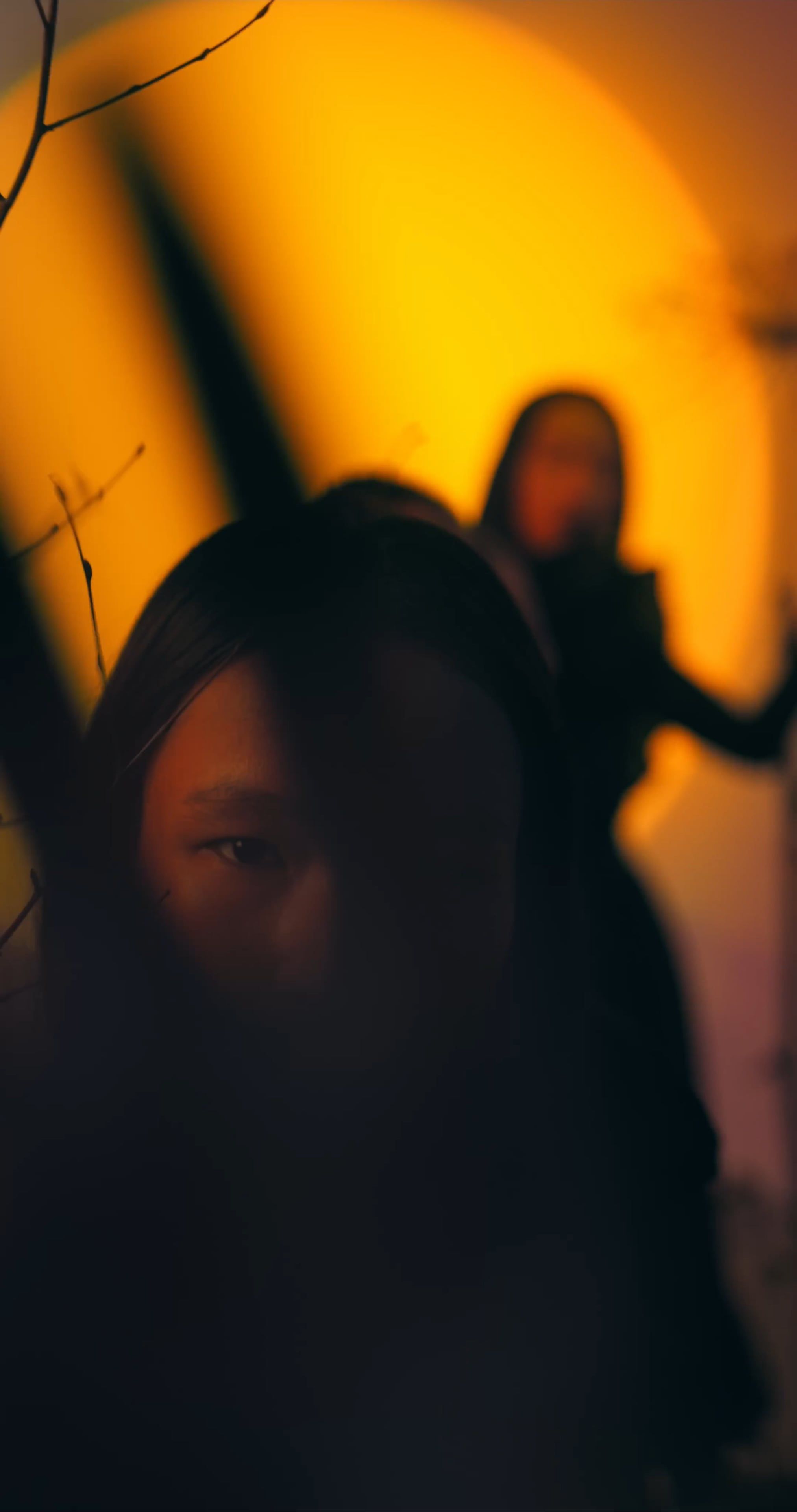 Women in Black Gowns Dancing with Eyes Closed · Free Stock Video