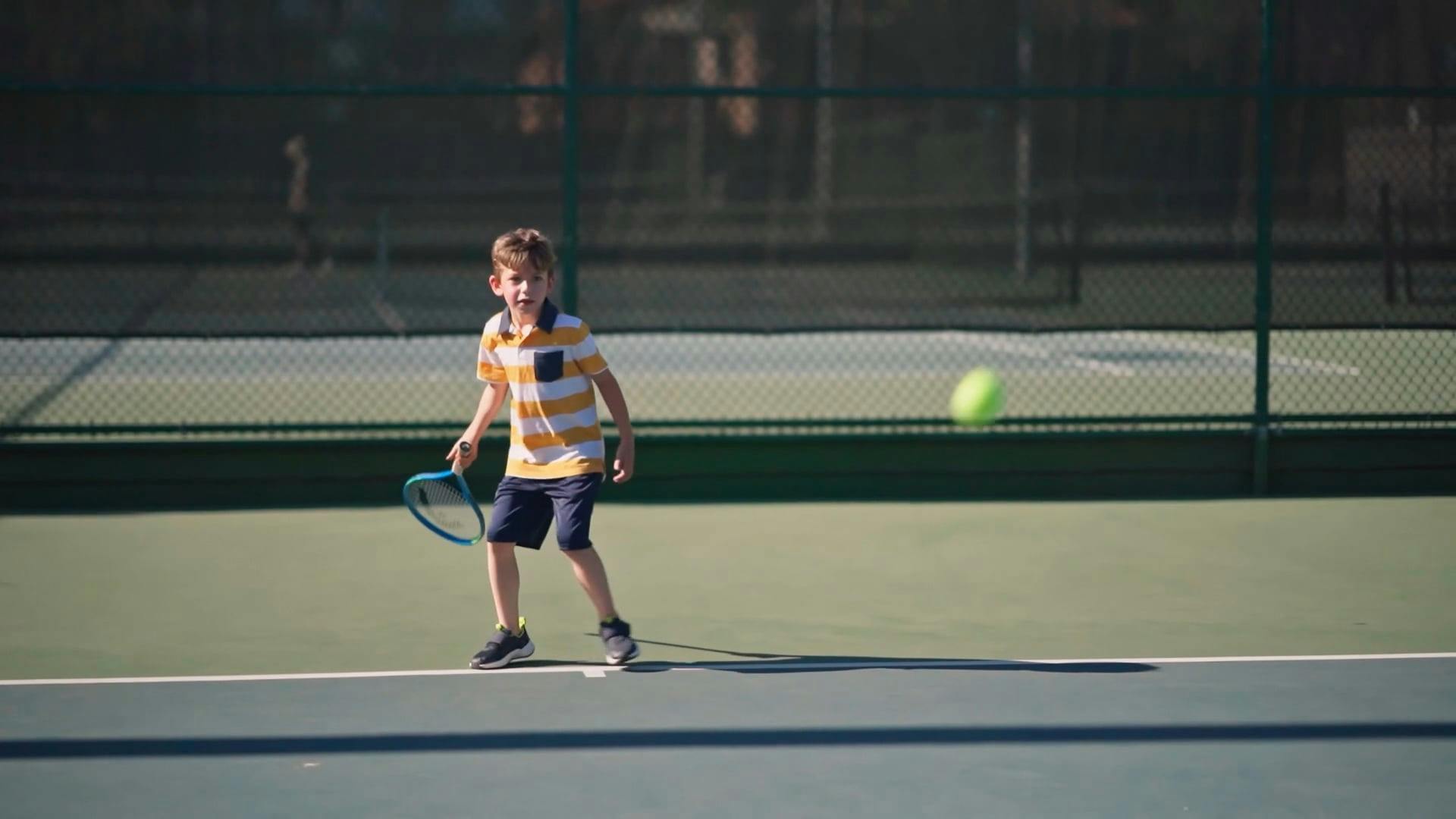 Tennis Racket and Bouncing Ball on Clay Court Free Stock Video Footage ...