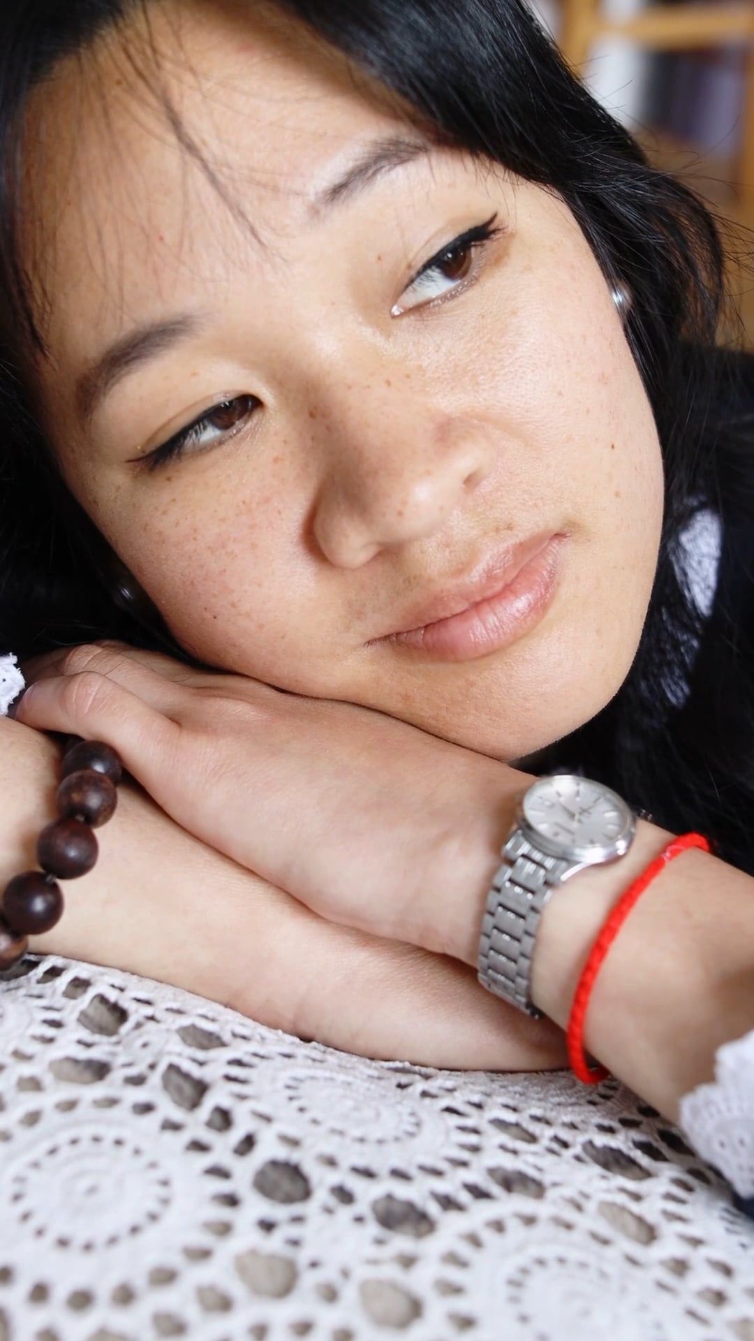 A Bored Face of a Woman · Free Stock Video