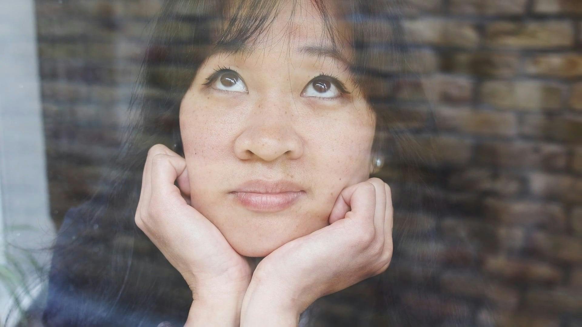 Woman Looking Through a Glass Window Free Stock Video Footage, Royalty ...