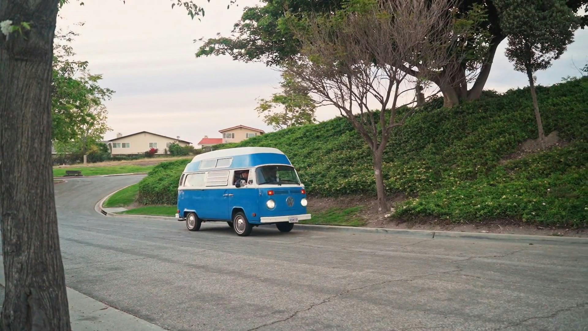 A Camper Van on the Road Free Stock Video Footage, Royalty-Free 4K & HD ...